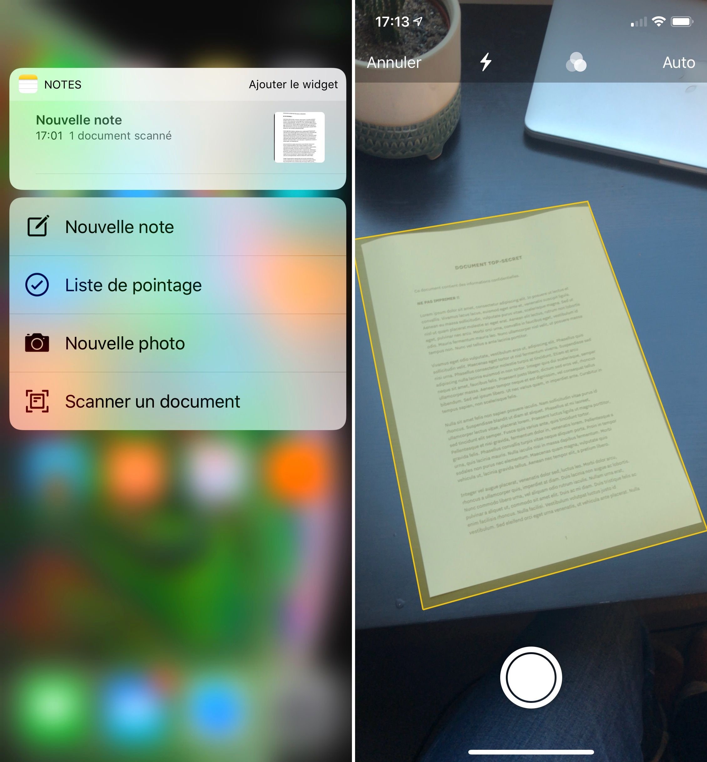 Astuce iOS 12 : scanner plus rapidement un document avec Notes ... Astuce iOS 12 : scanner plus rapidement un document avec Notes ...