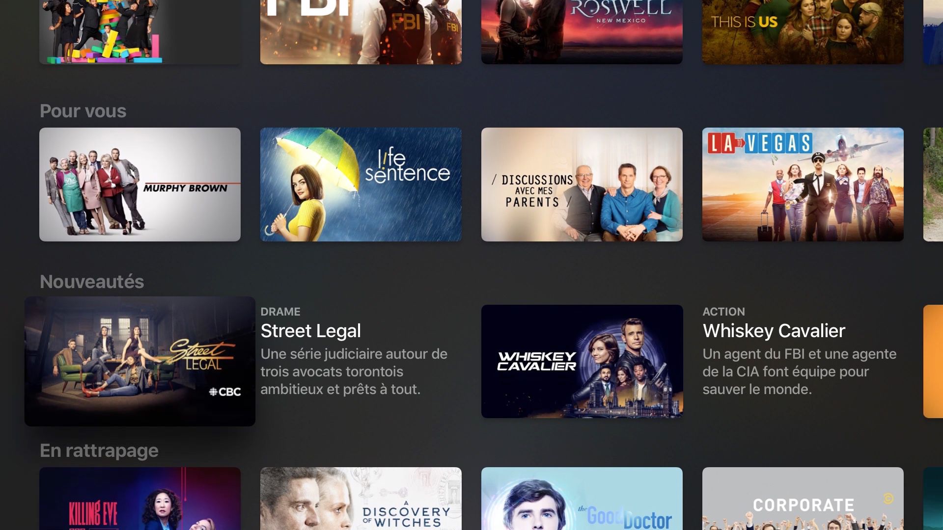 Premier coup d'œil sur la nouvelle application TV - iGeneration