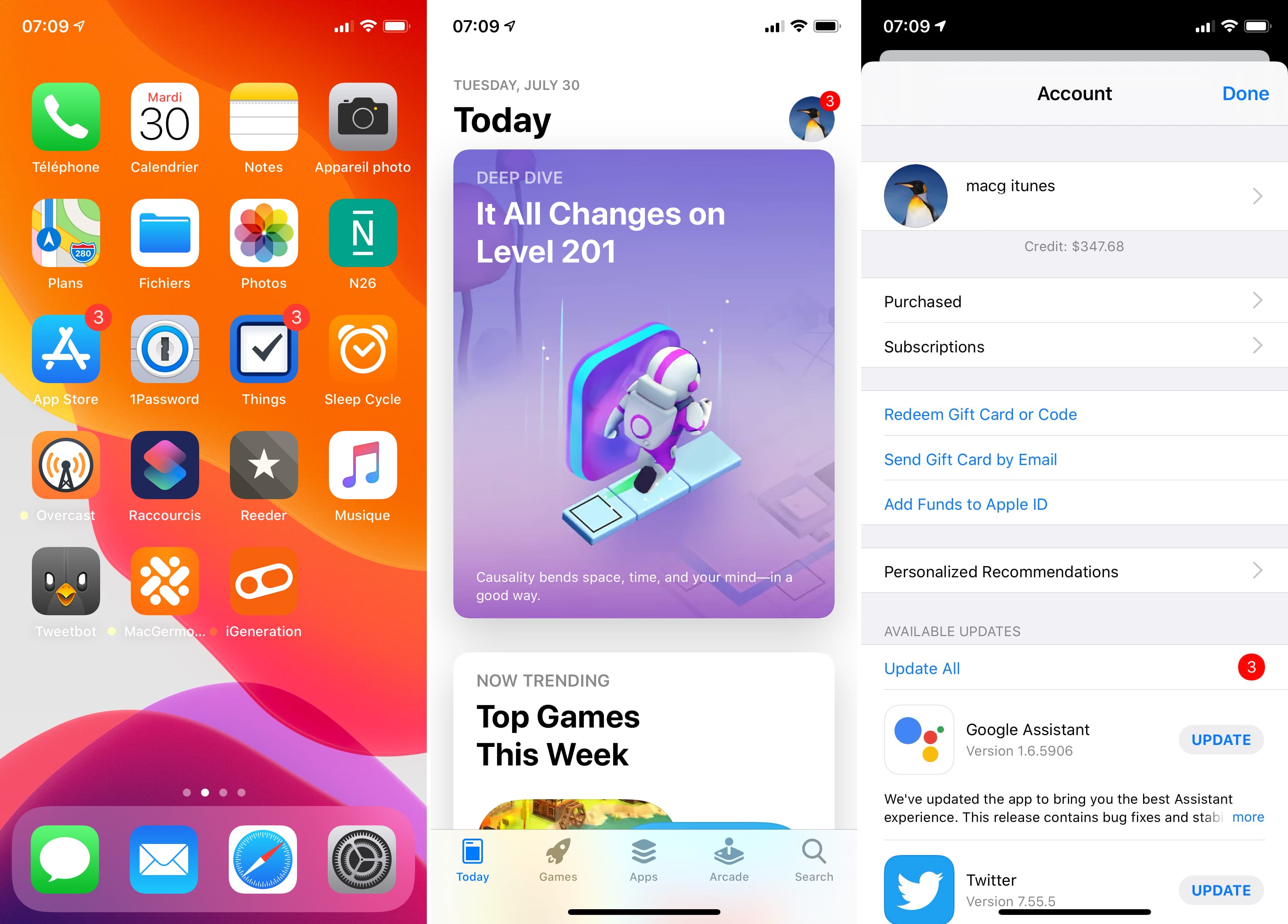 App Store : iOS 13 b5 masque le nombre de mises à jour en installation automatique - iGeneration
