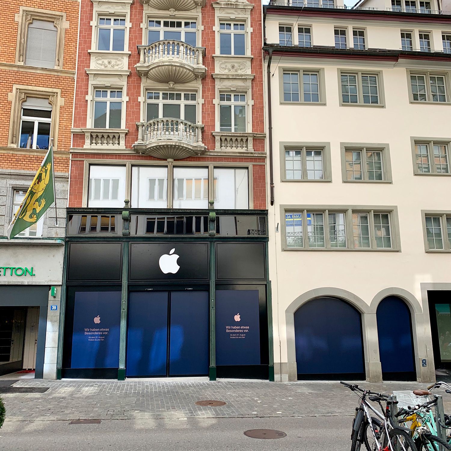 L'Apple Store de Zurich va déménager pour plus petit - MacGeneration
