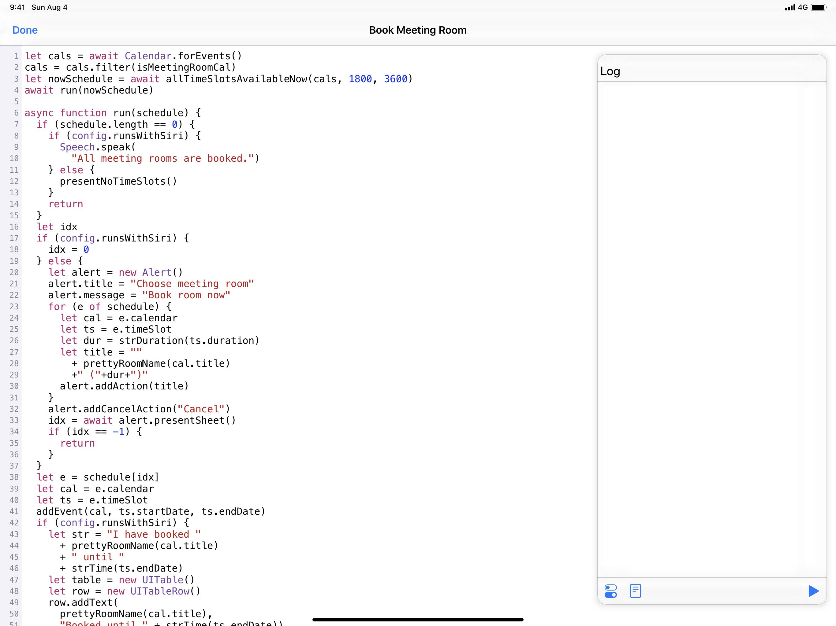 Scriptable permet d’utiliser du JavaScript directement dans un raccourci - iGeneration