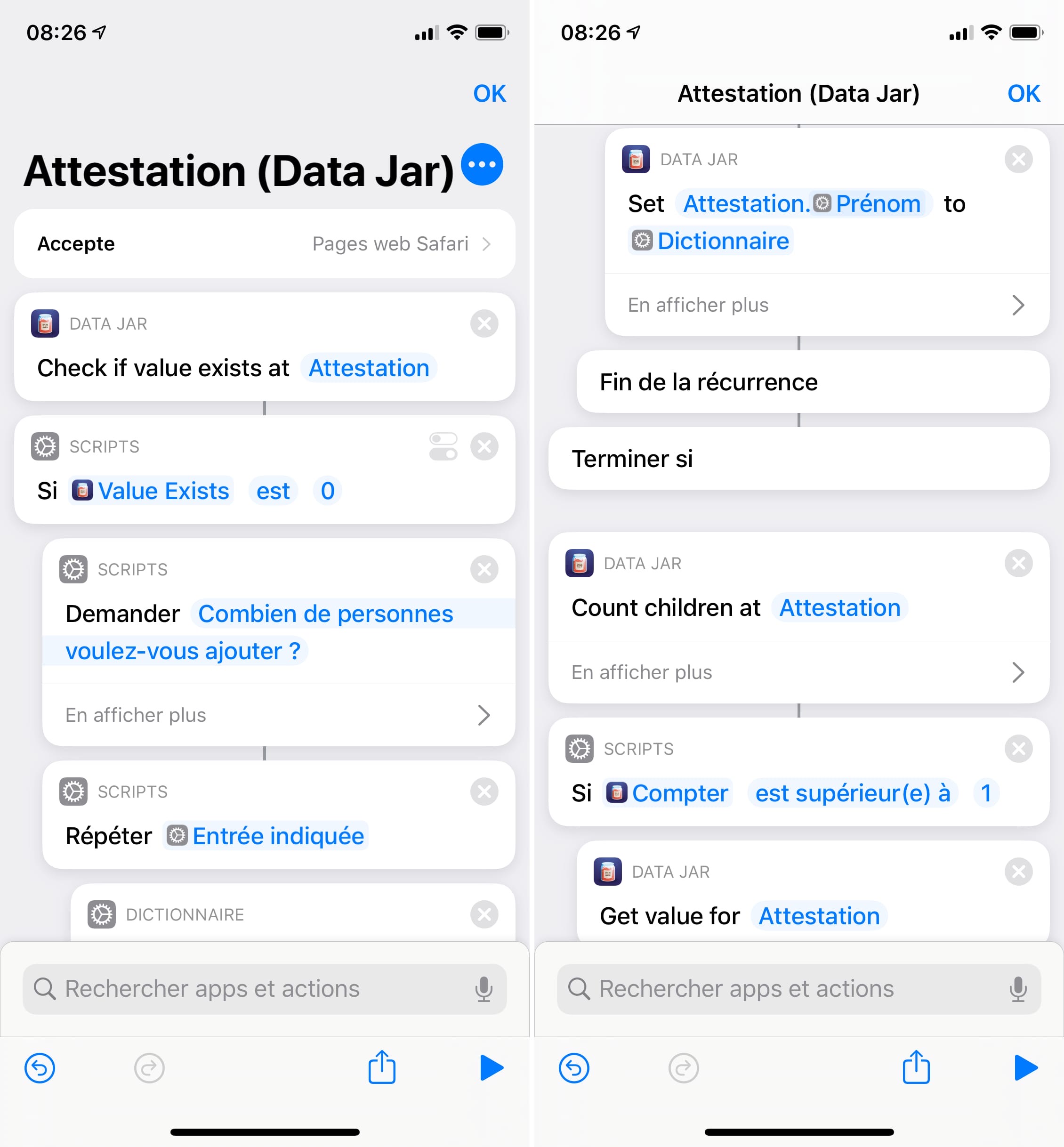Data Jar, une base de données très pratique pour vos raccourcis ...
