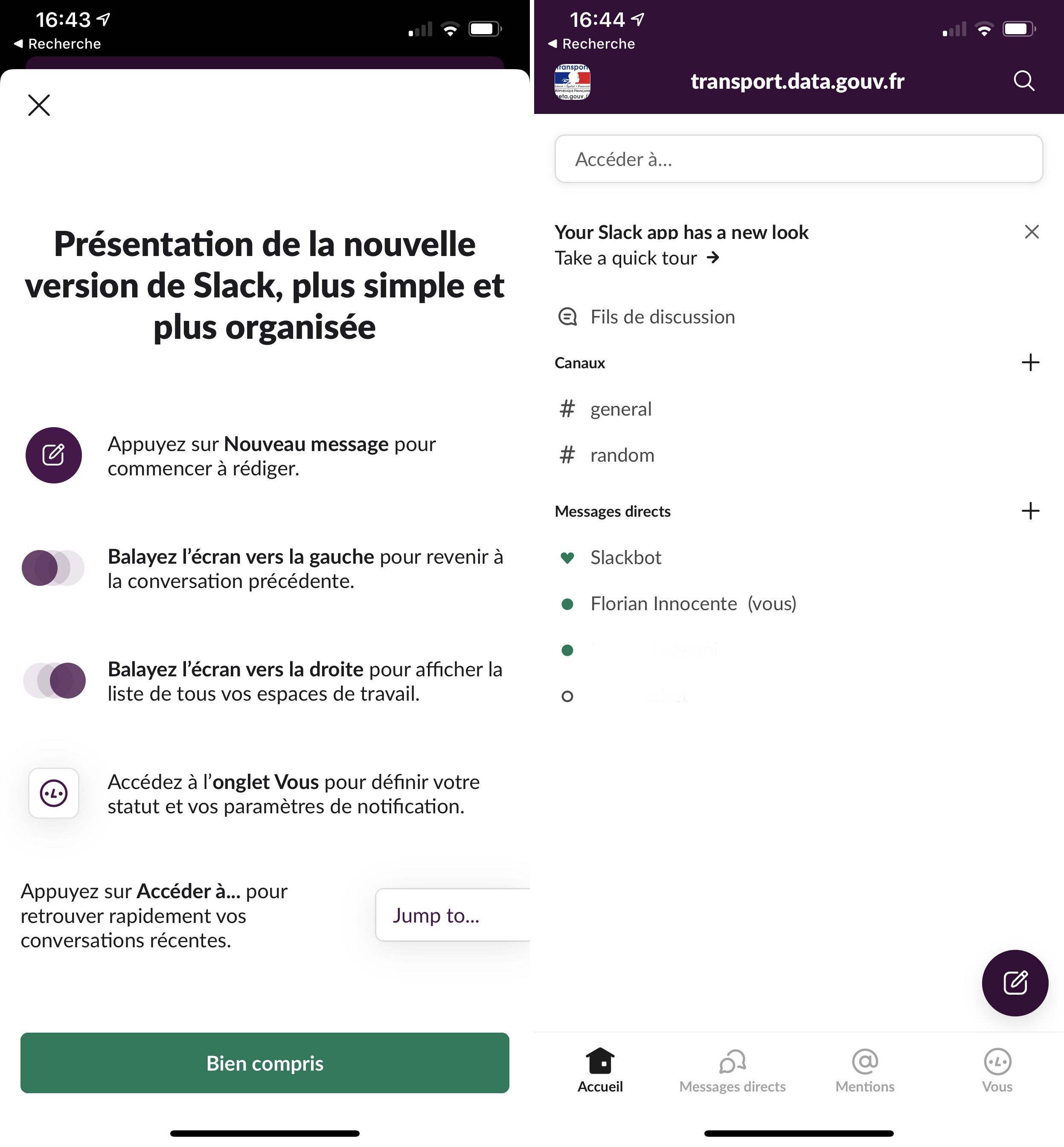 Slack s'offre un nouveau look sur iOS - iGeneration