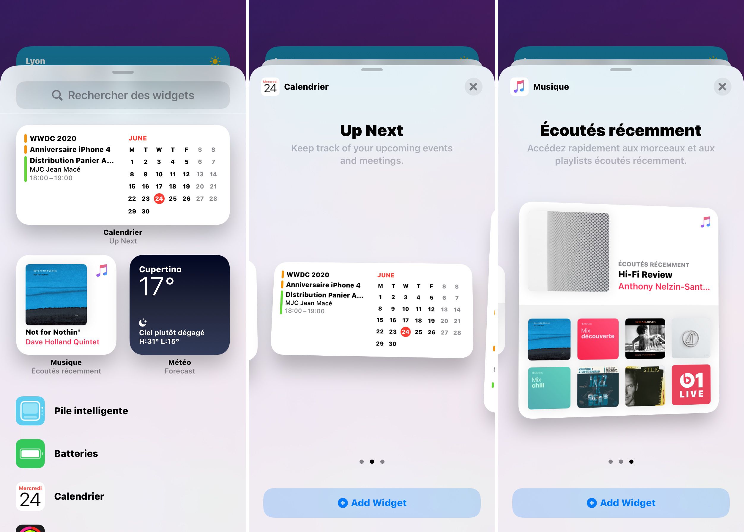 WidgetKit : les widgets de l'iPhone sont inspirés des complications de ...