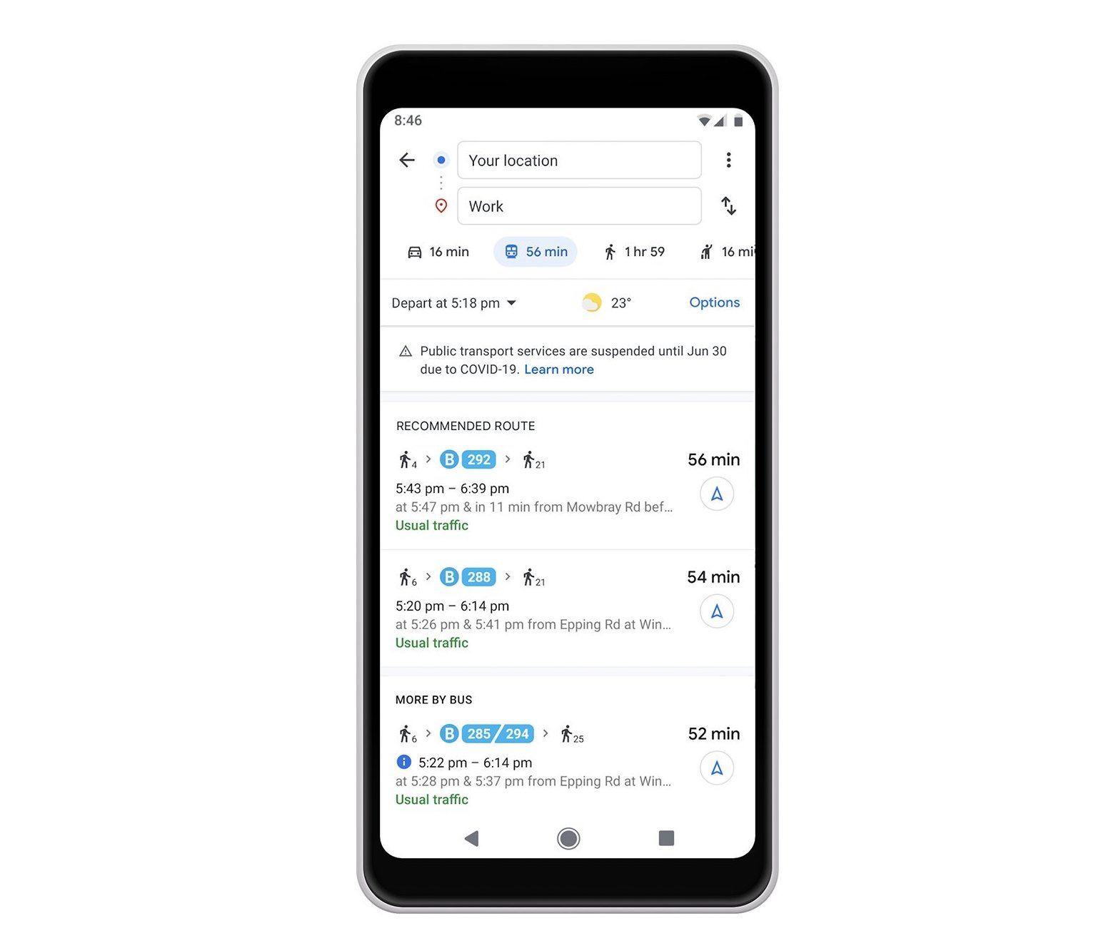 Google Maps va prévenir des trajets affectés par les mesures sanitaires ... Google Maps va prévenir des trajets affectés par les mesures sanitaires ...