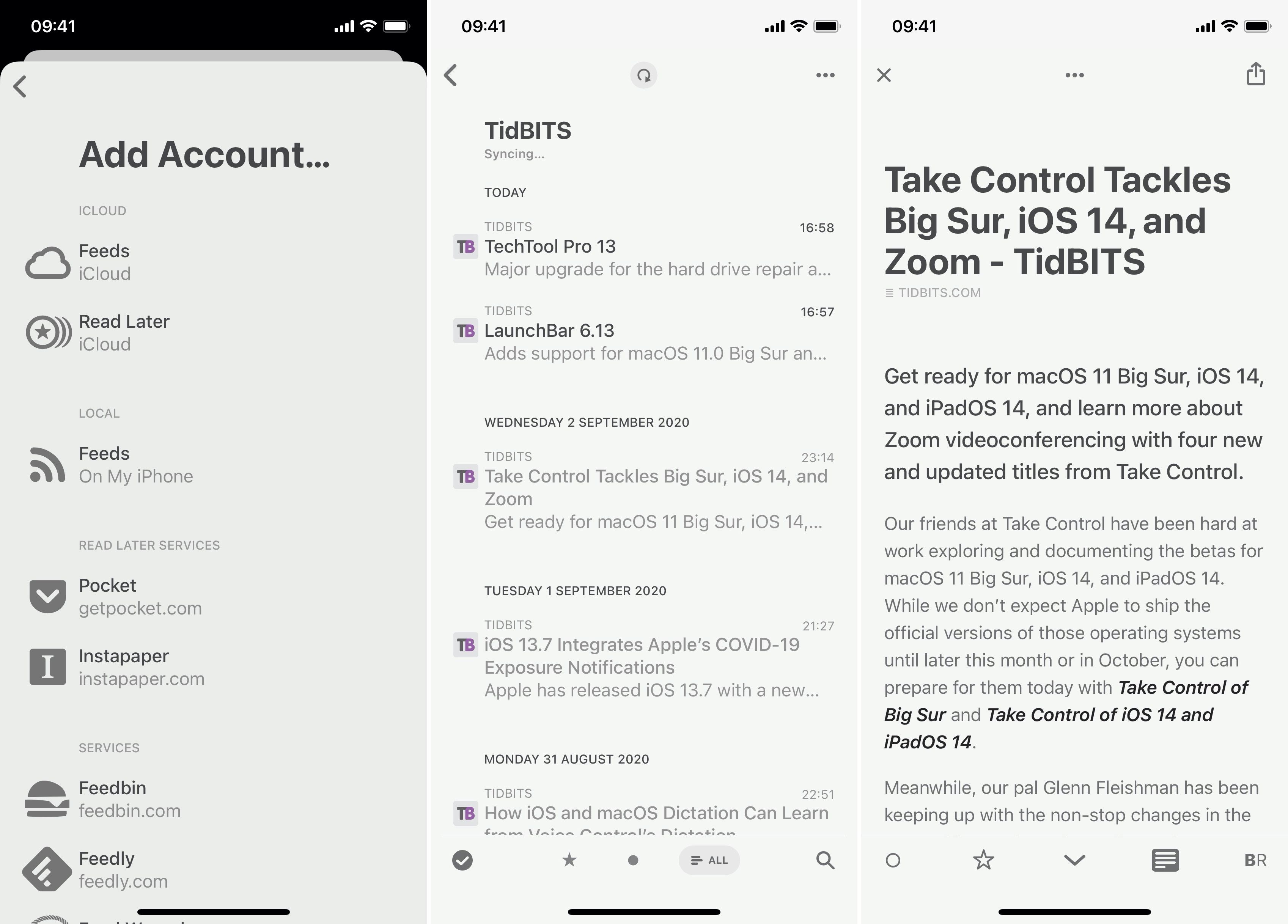Lecteur RSS : Reeder 5 est en approche ! - MacGeneration