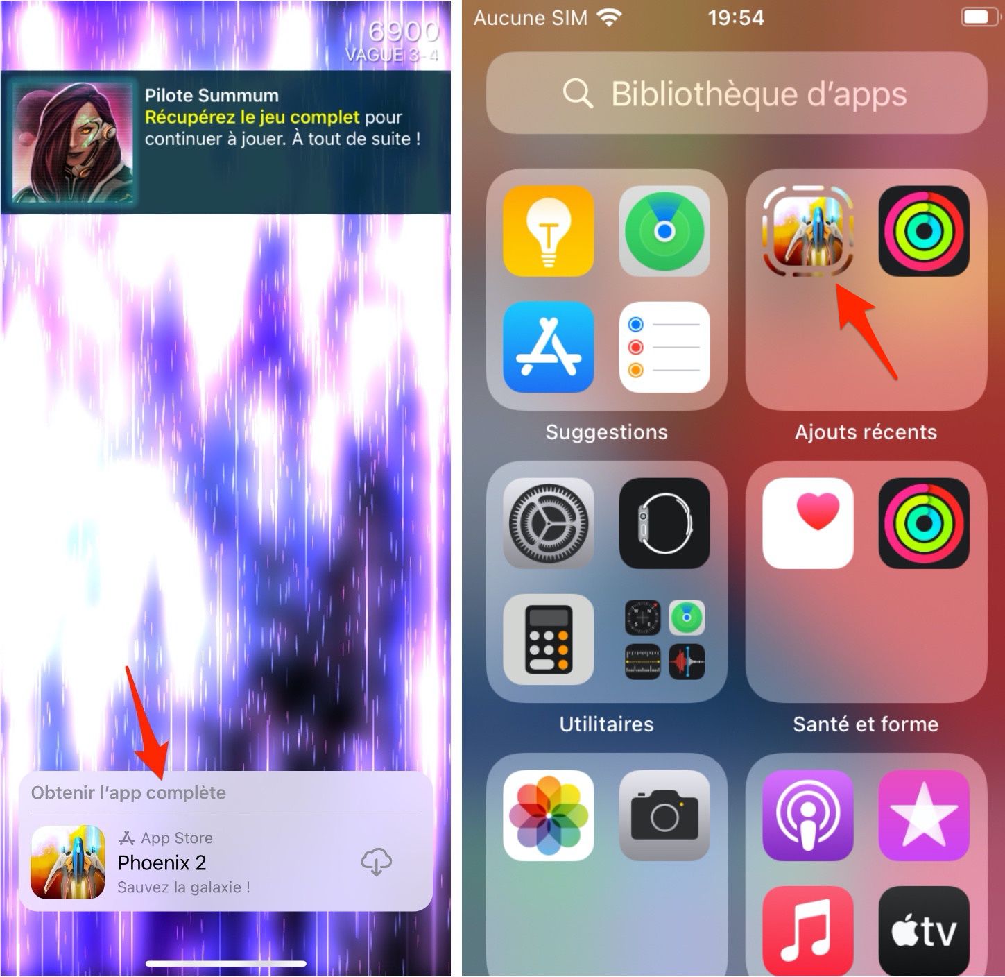 App Clips : testez l'extrait d'app du jeu Phoenix II - iGeneration