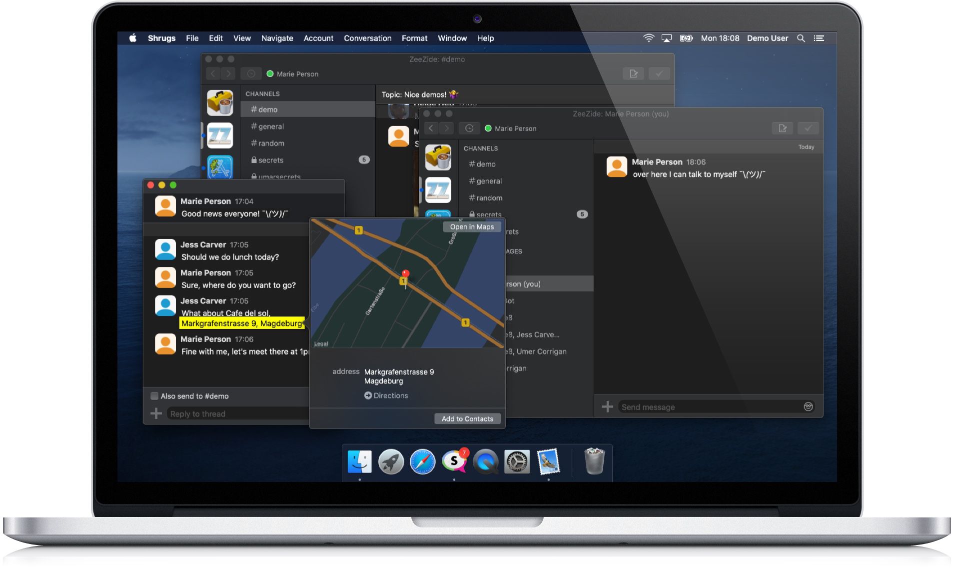 Shrugs, un client Slack natif codé en Swift pour macOS - MacGeneration Shrugs, un client Slack natif codé en Swift pour macOS - MacGeneration