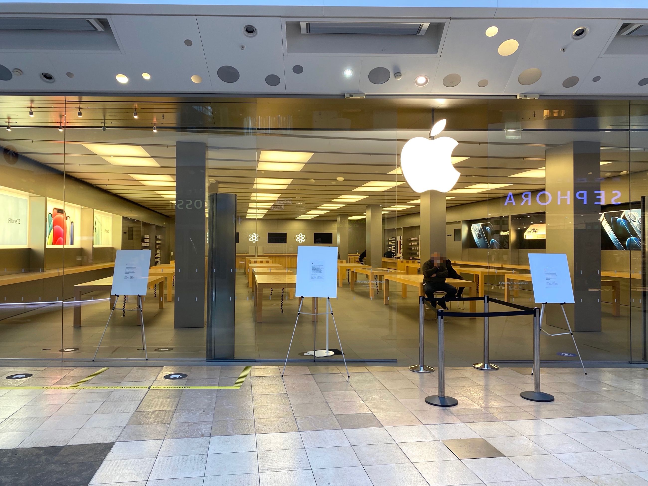 Covid-19 : les Apple Store français referment jusqu'à nouvel ordre ...