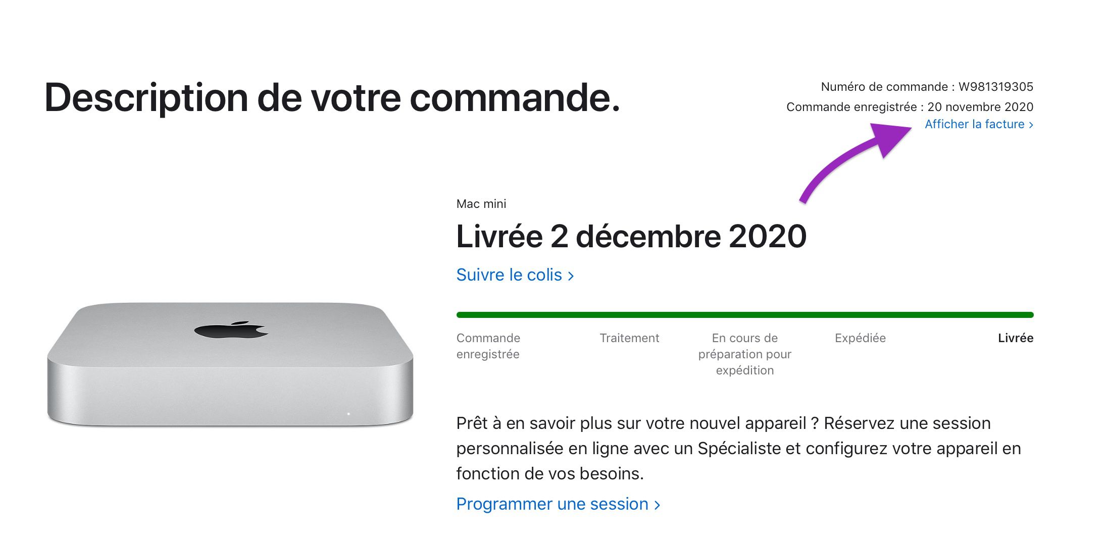 Comment récupérer la facture d'un produit Apple ? - MacGeneration