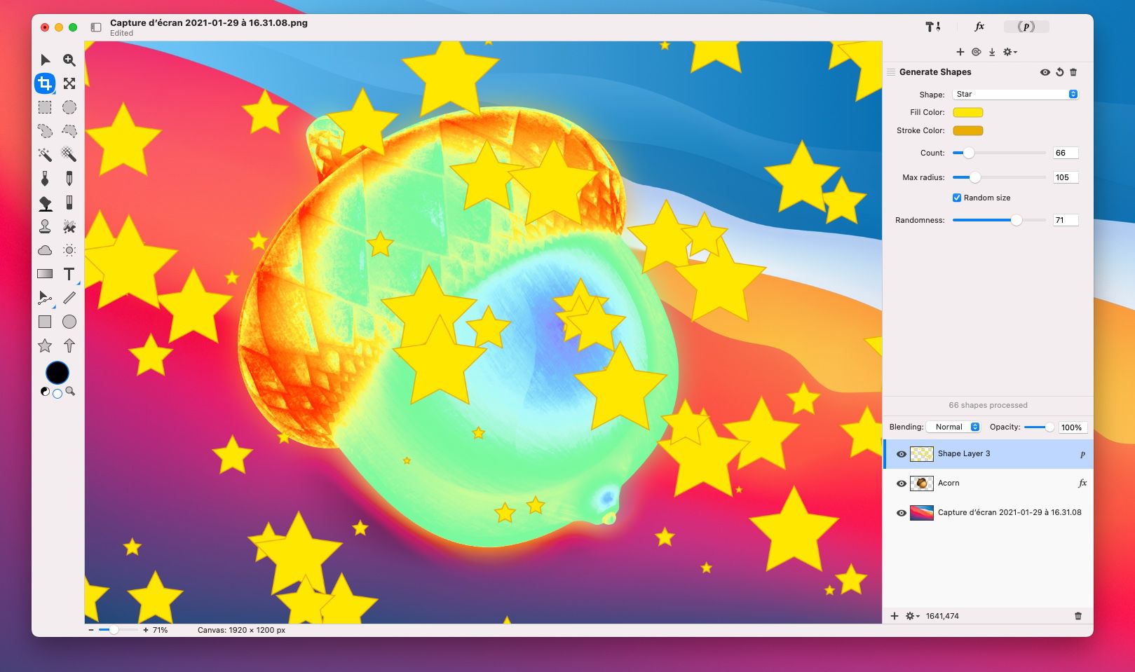 La version finale d'Acorn 7 abandonne les palettes au profit d’une ...