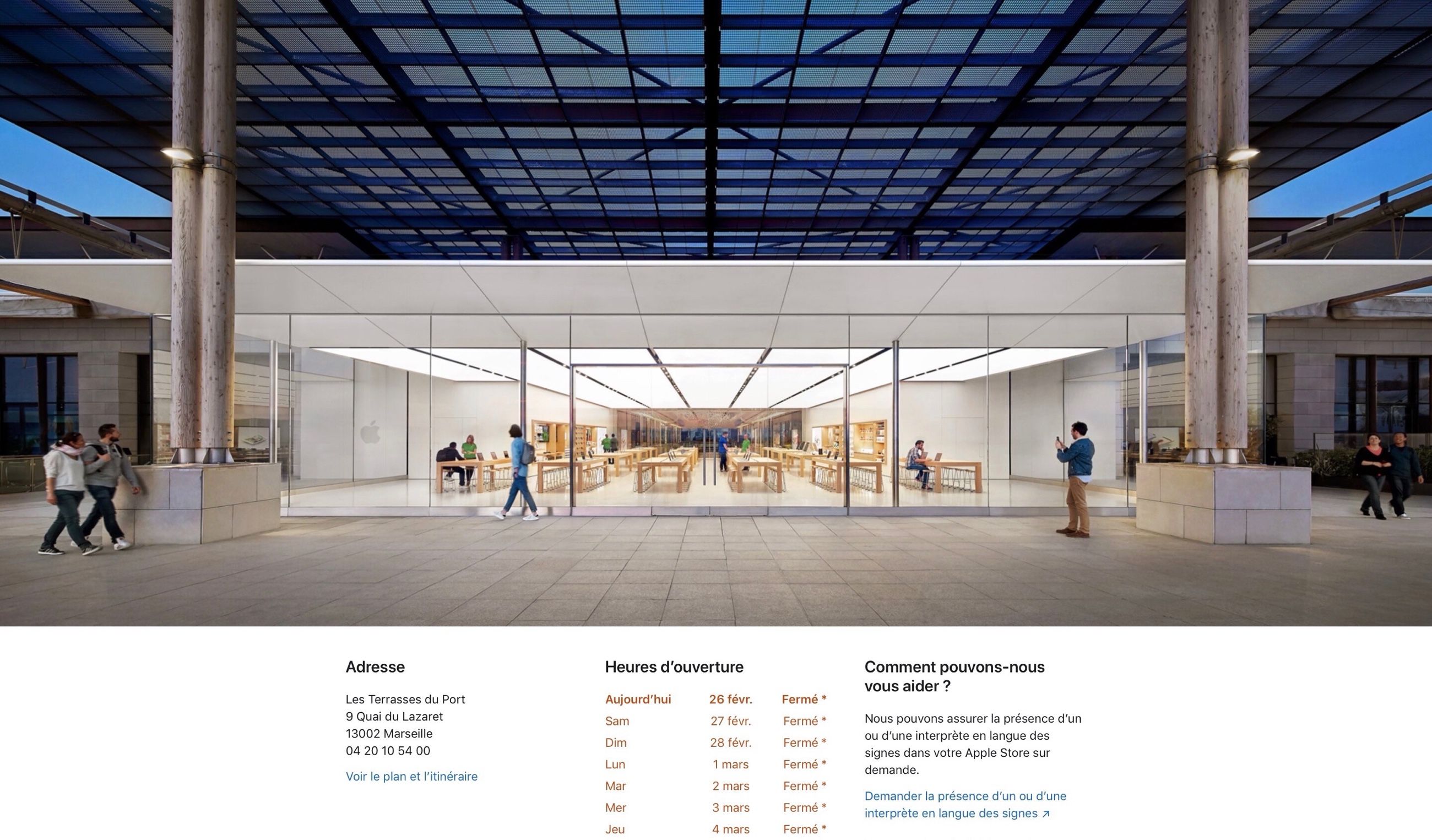 Apple Store : accueil en langue des signes et nouvelles pages ...