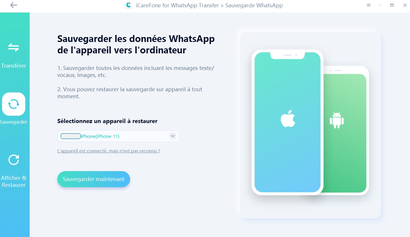 Transférez facilement vos données WhatsApp entre vos appareils avec ...