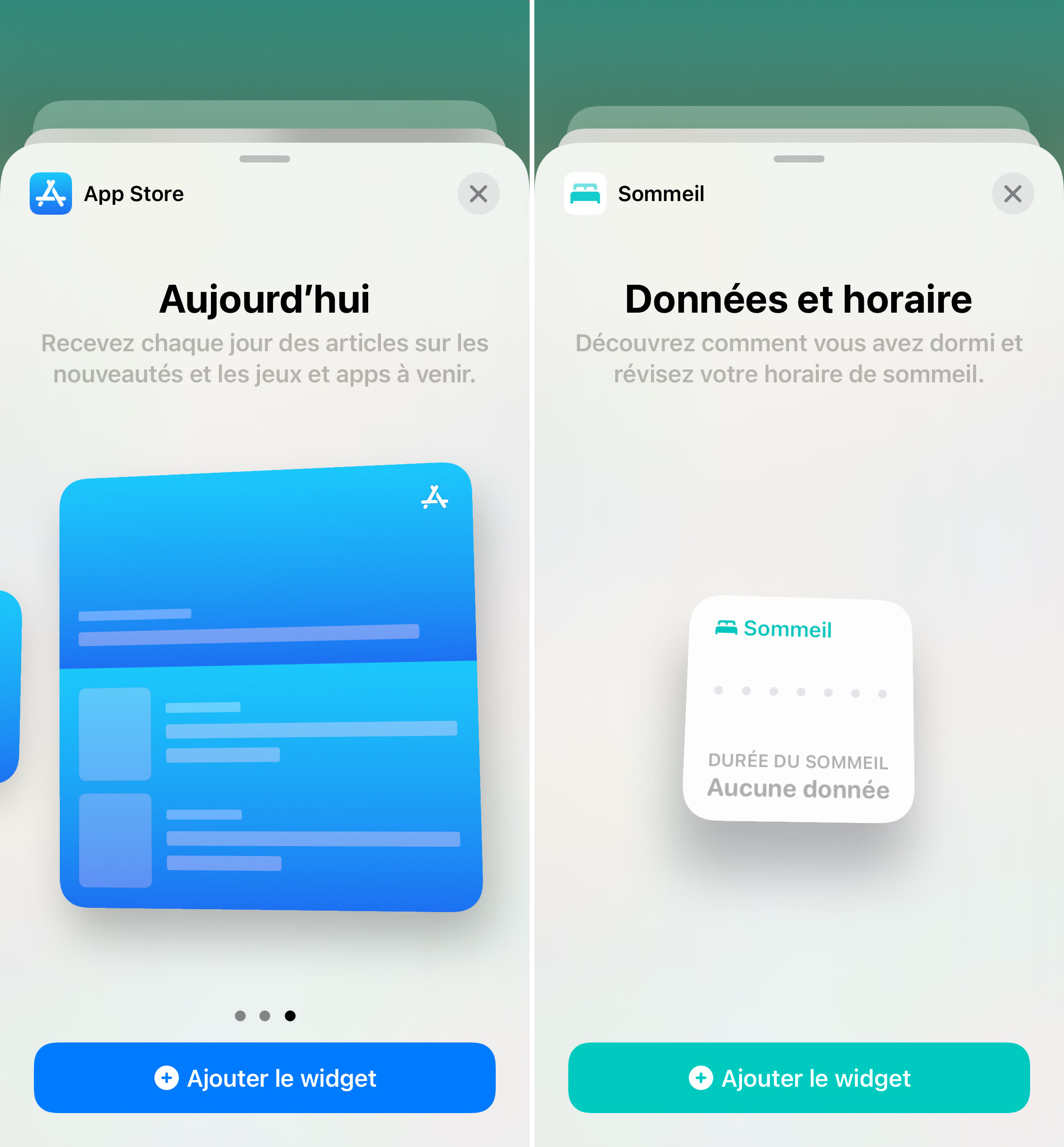 Petit aperçu des nouveaux widgets d'iOS 15 - iGeneration
