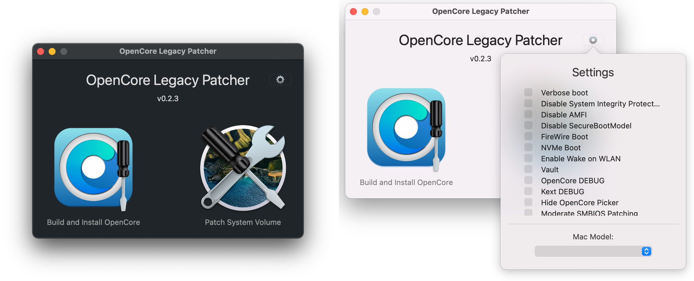 OpenCore Legacy Patcher : il n'y a presque plus besoin de passer par le ...