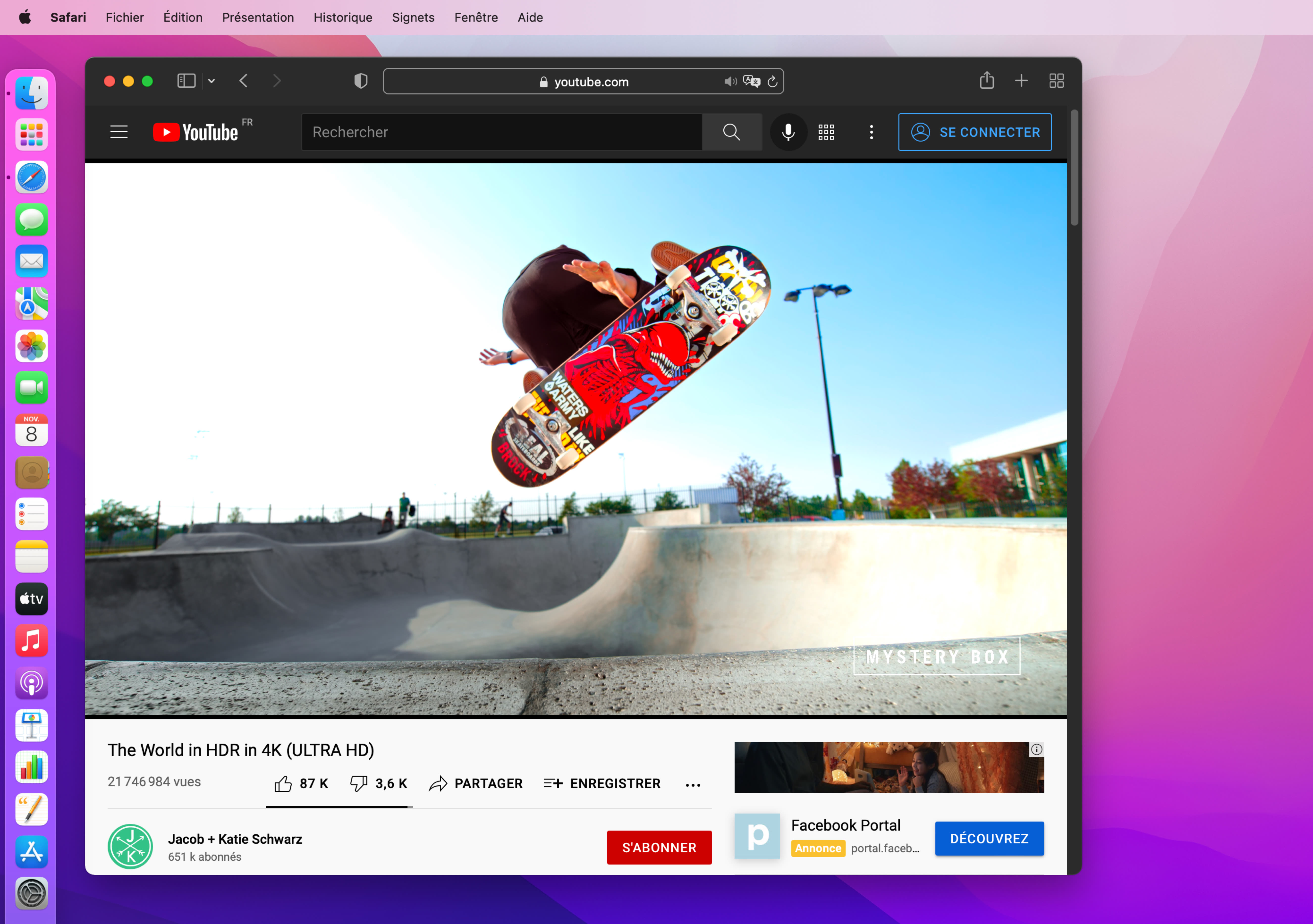 MacBook Pro 2021 : des cas de plantages en lecture HDR sur YouTube ...