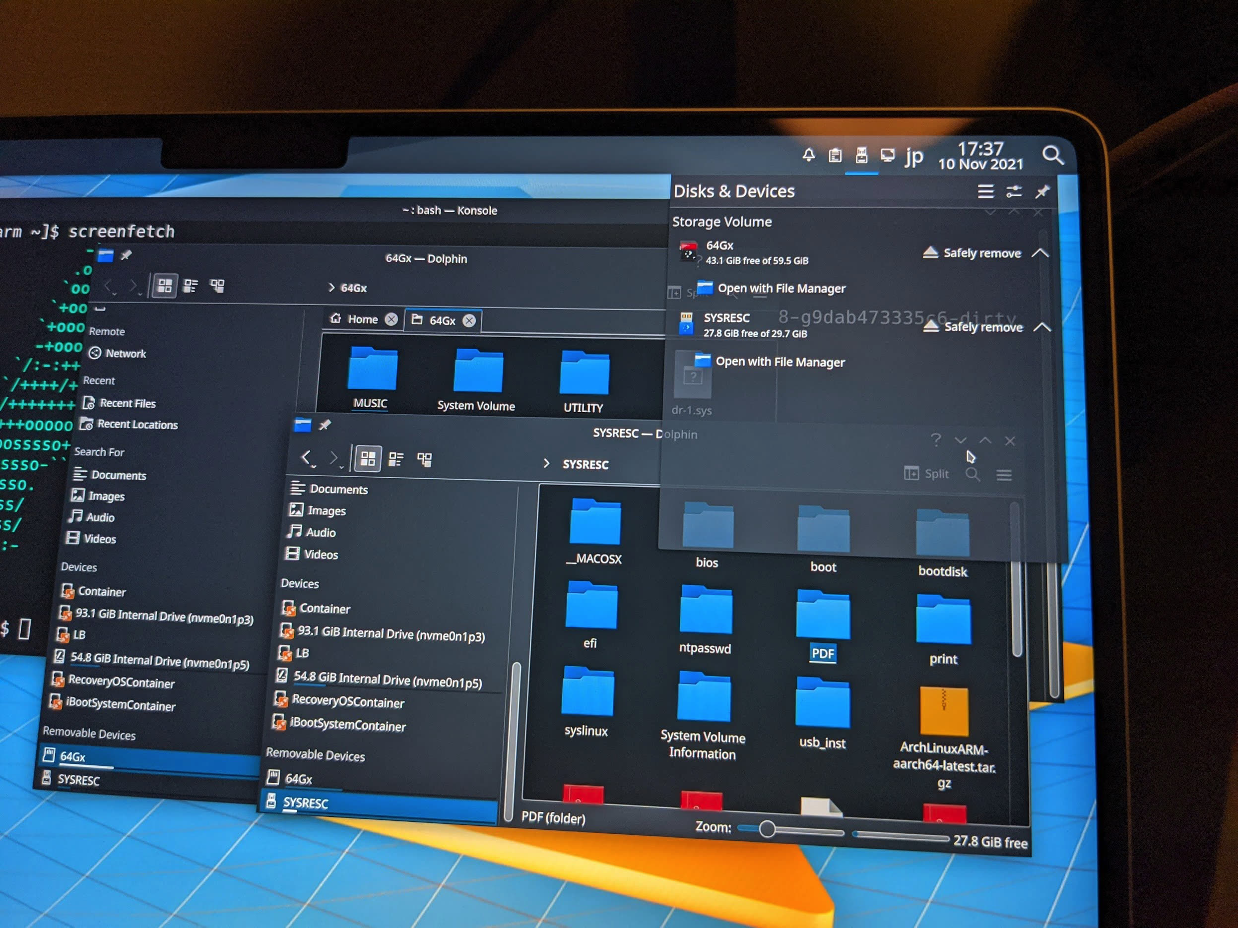 C'est prometteur pour Asahi Linux sur les MacBook Pro 2021 - MacGeneration