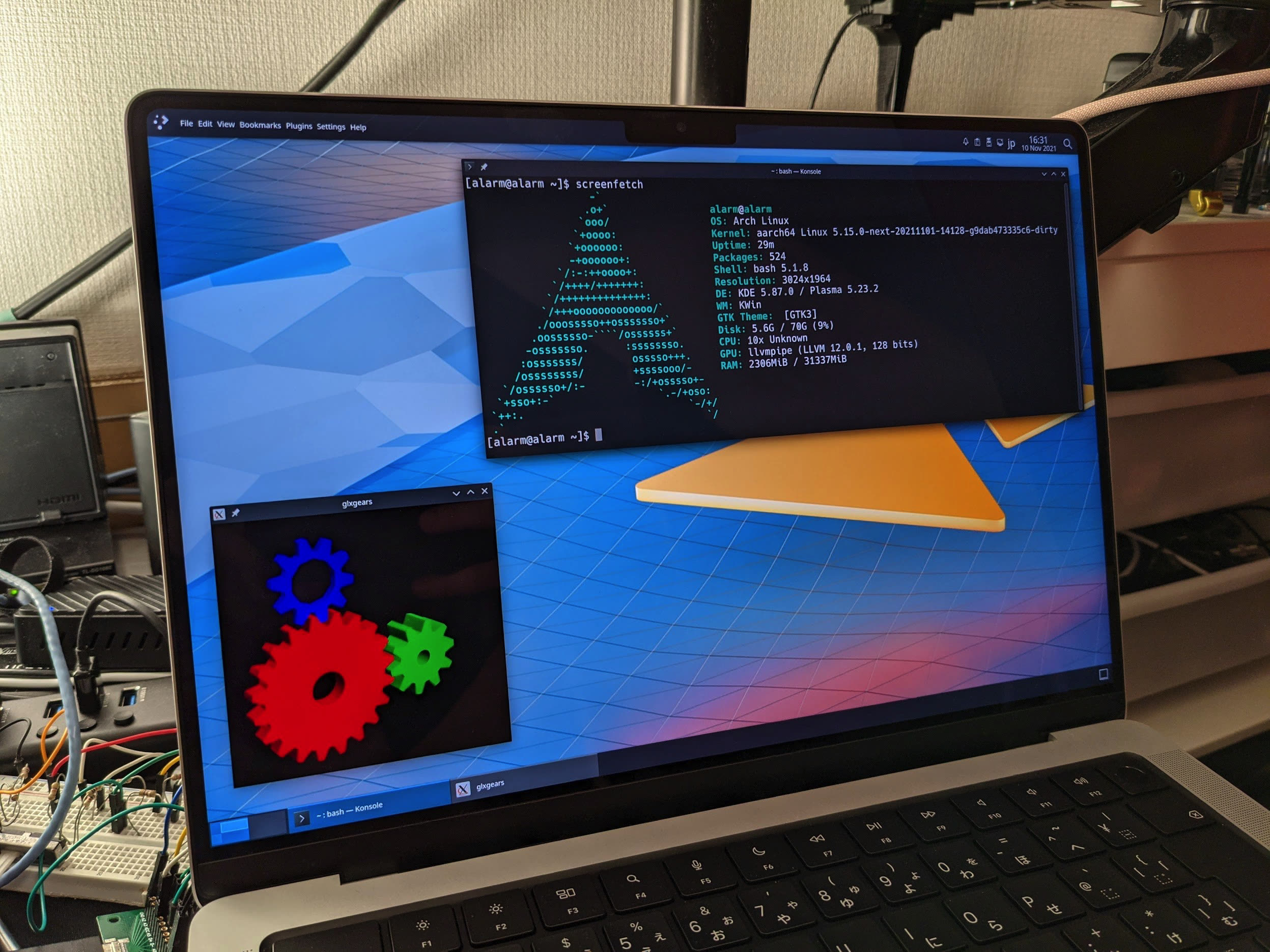 C'est prometteur pour Asahi Linux sur les MacBook Pro 2021 - MacGeneration