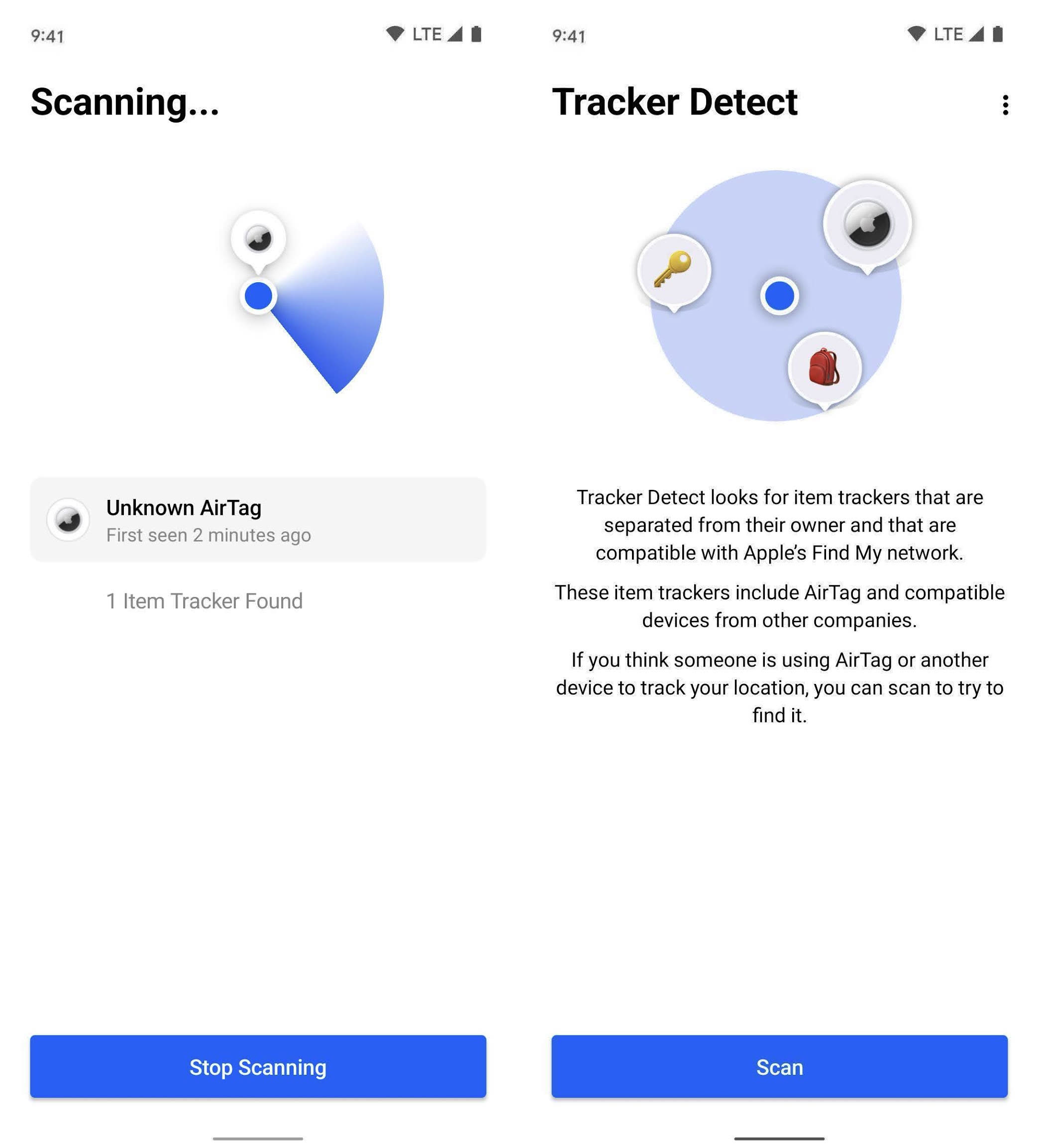 Apple lance Tracker Detect, une app Android pour repérer les AirTags ...