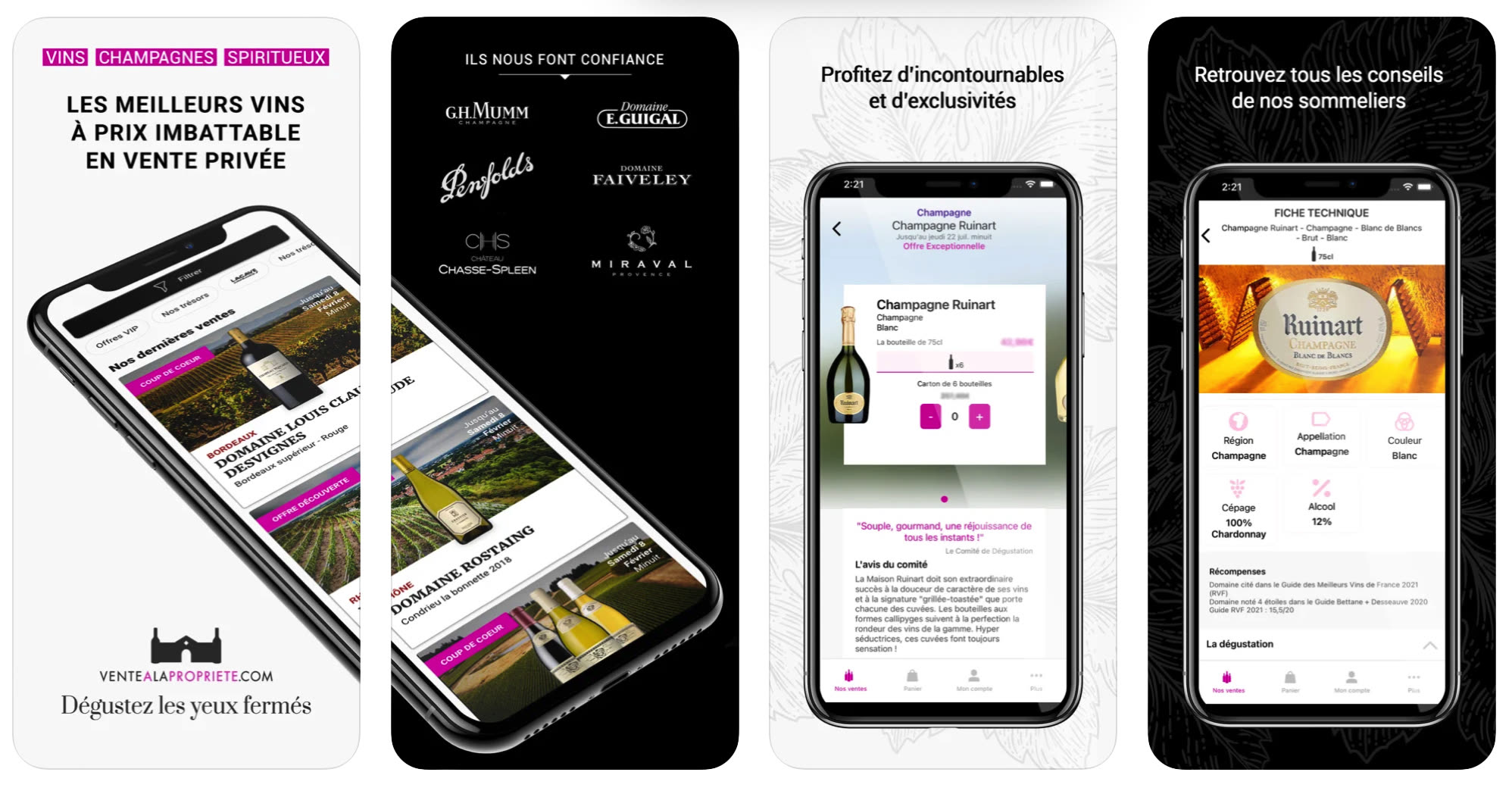 Découvrez VALAP, l'app de référence pour les ventes privées de vins ...