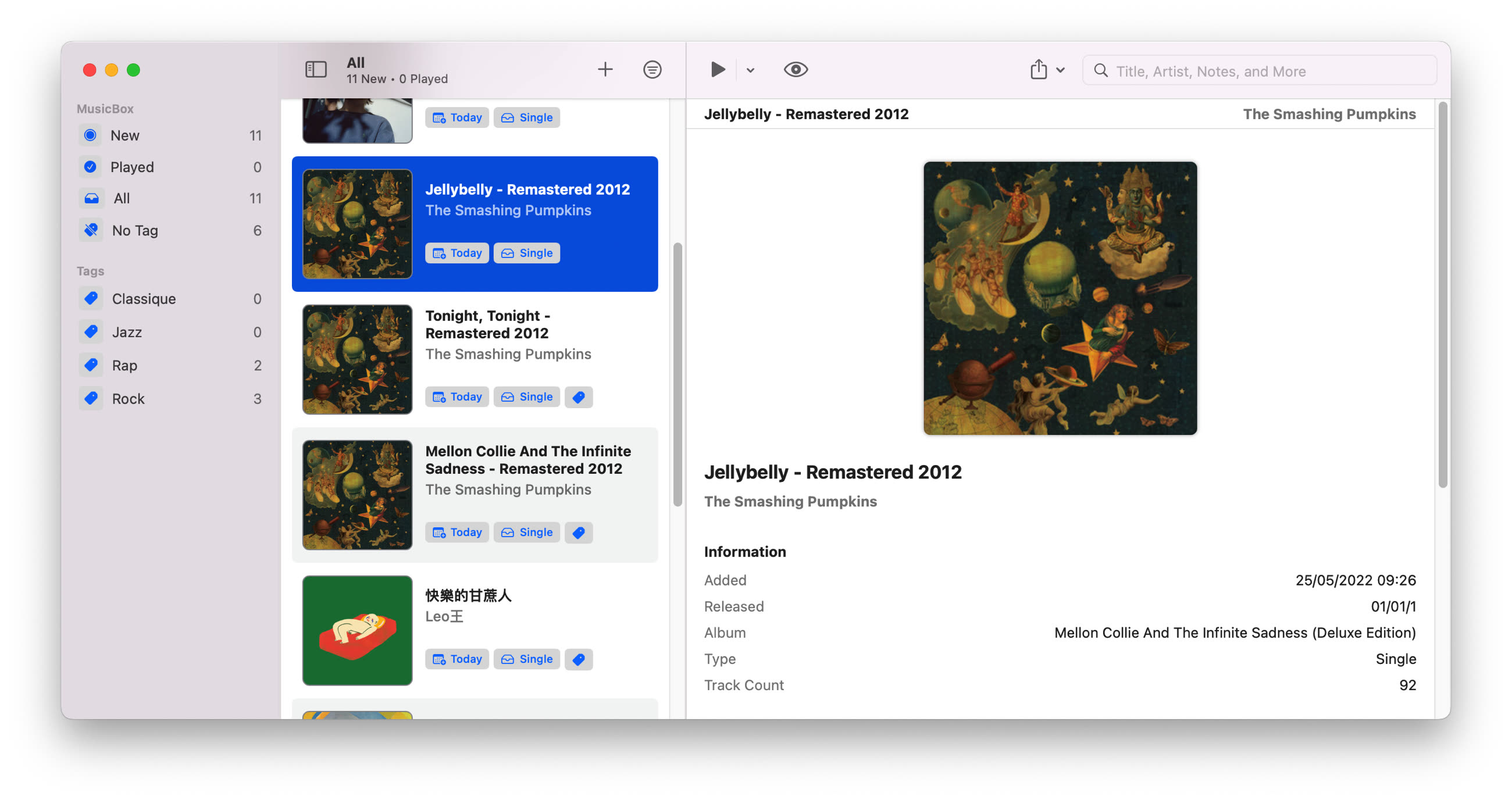 MusicBox : une puissante application iOS pour créer une liste de ...