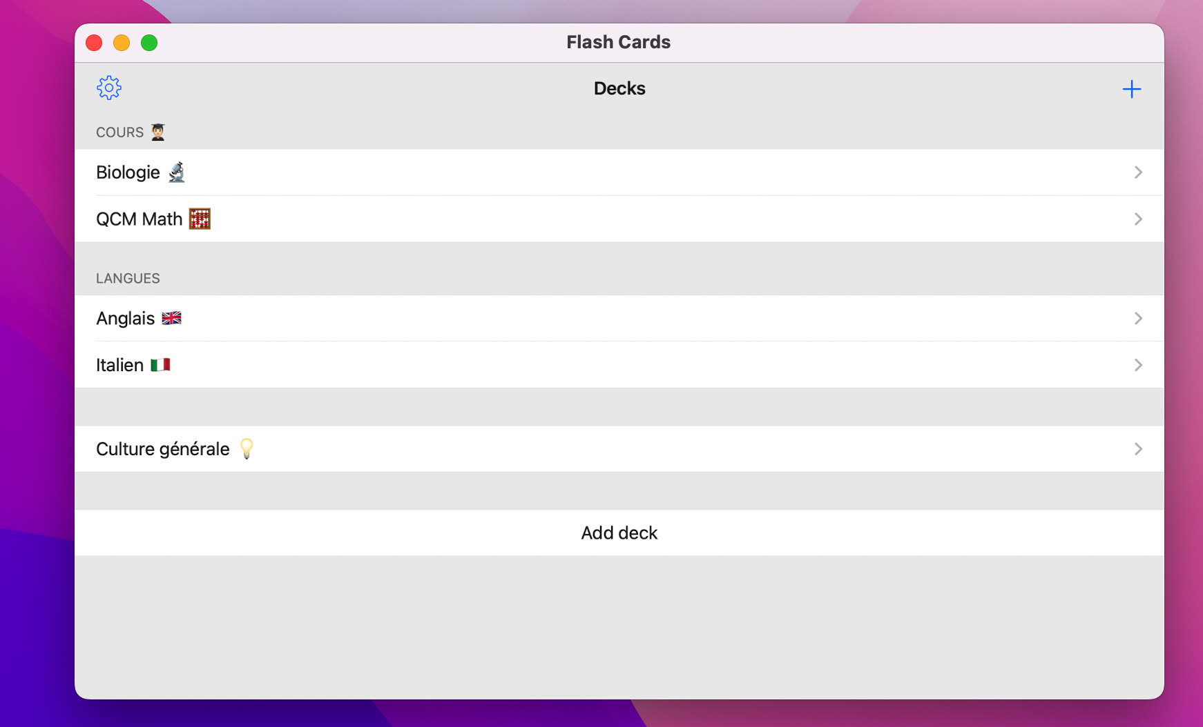 Amazing Flash Cards : une application universelle pour réviser ses ...