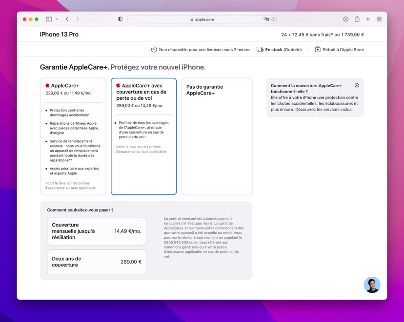 L'assurance AppleCare+ vol et perte disponible en France, combien ça ...