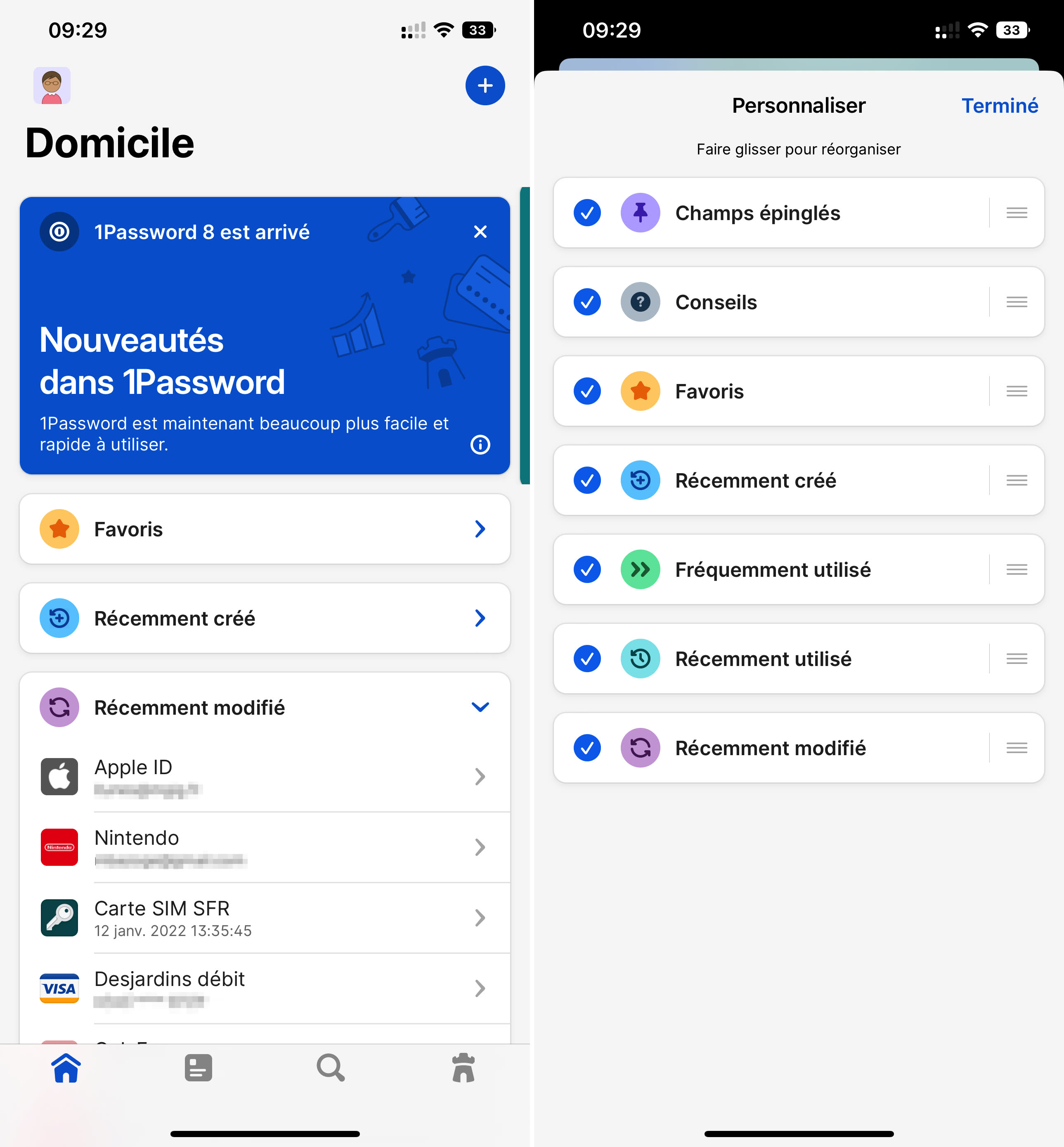1Password 8 sur iOS : nouvelle interface et nouvelles fonctions ...