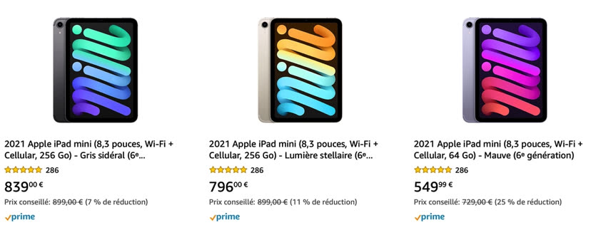 Promo : -200 € sur des iPad mini 2021 - iGeneration
