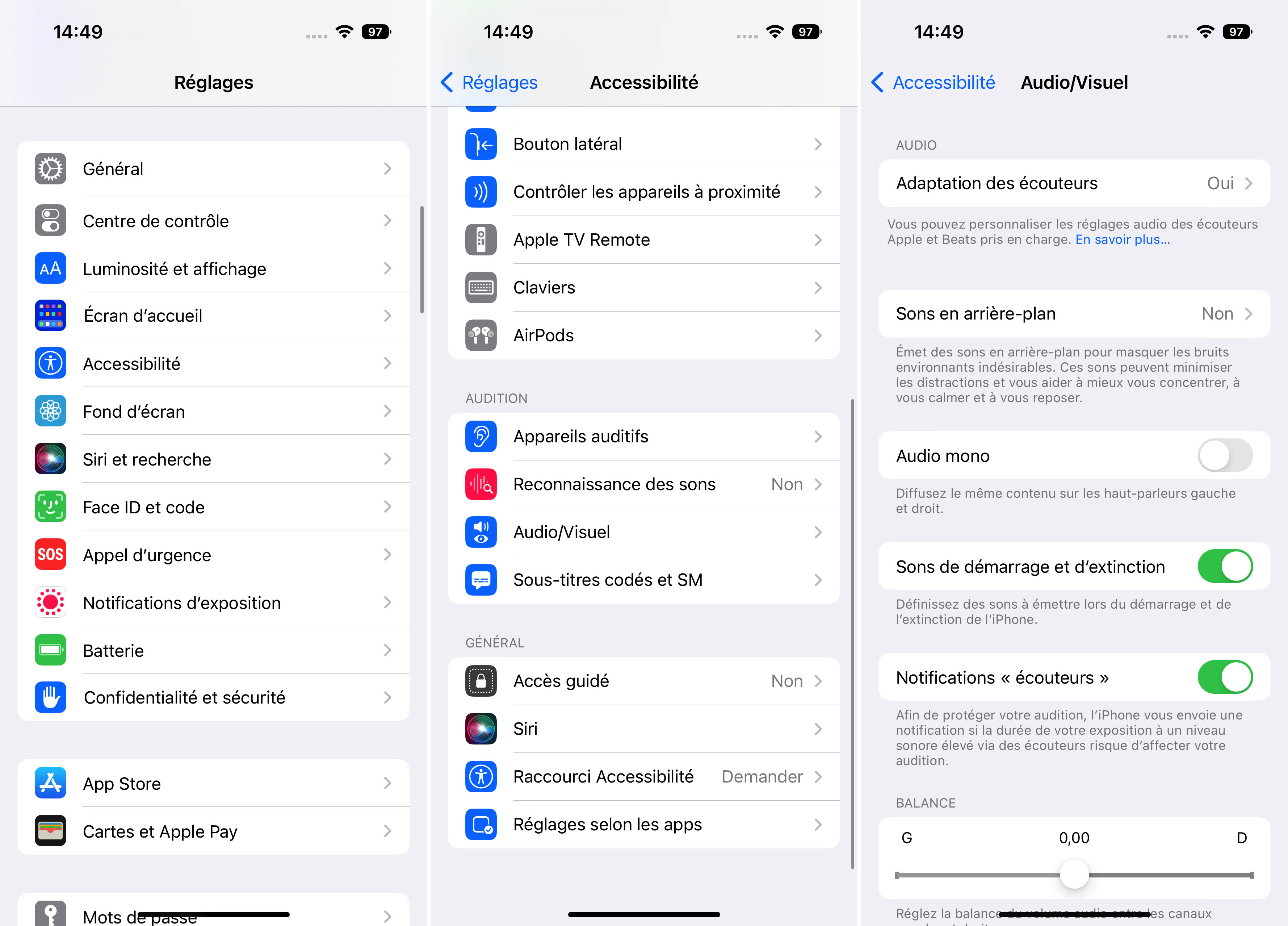 iPhone 14 : comment activer le son de démarrage et d’extinction ...