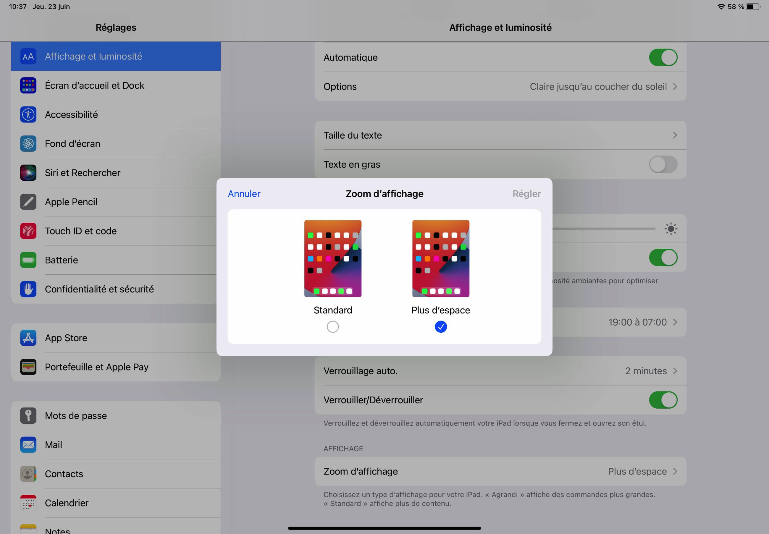 iPadOS 16 étend l'affichage à l'échelle aux iPad Pro 11 pouces 2018/ ...
