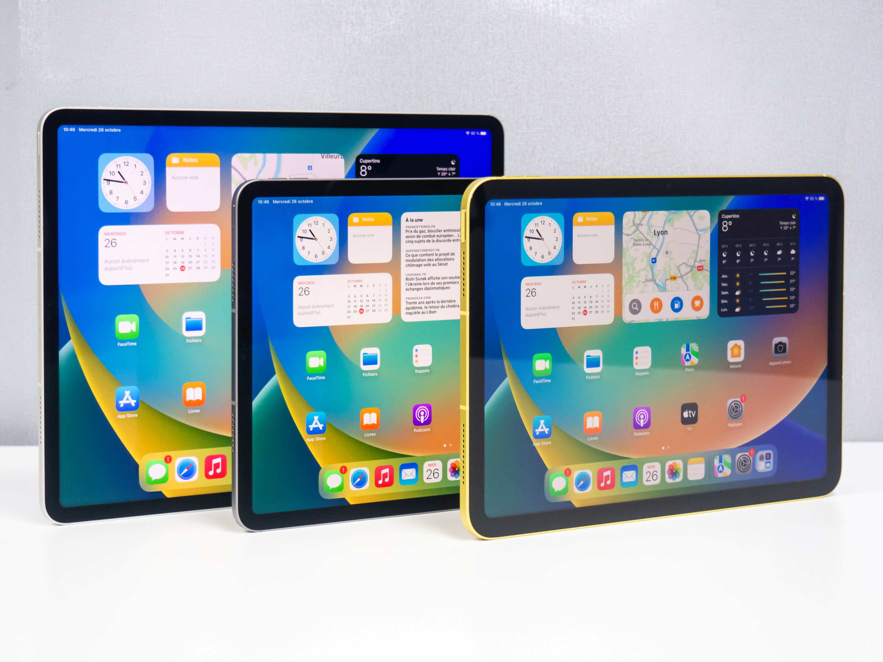 Aperçu de l'iPad 10 et des iPad Pro 2022 : du neuf et du moins neuf ...