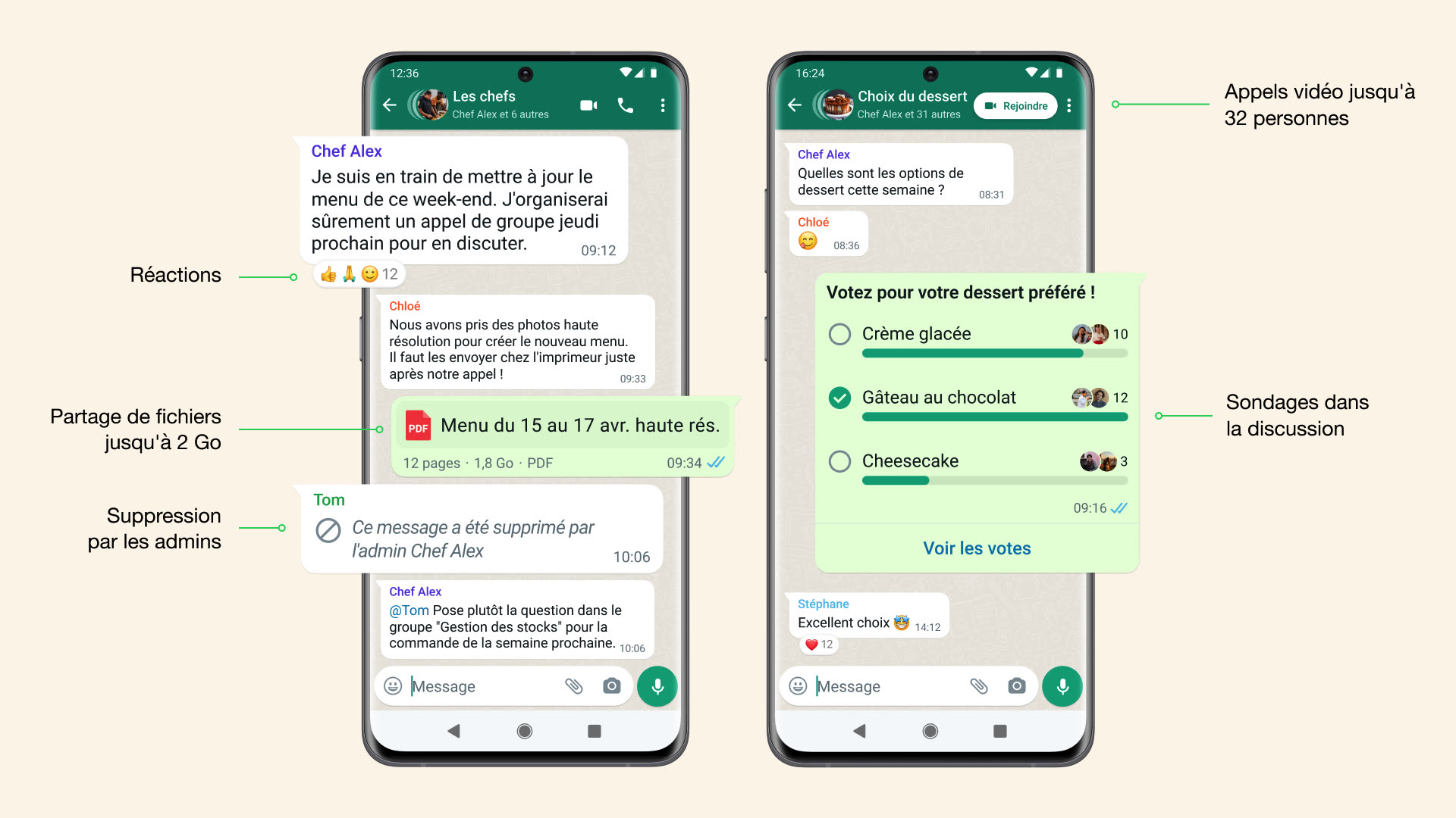 WhatsApp lance les Communautés, son système de groupe géant avec ...