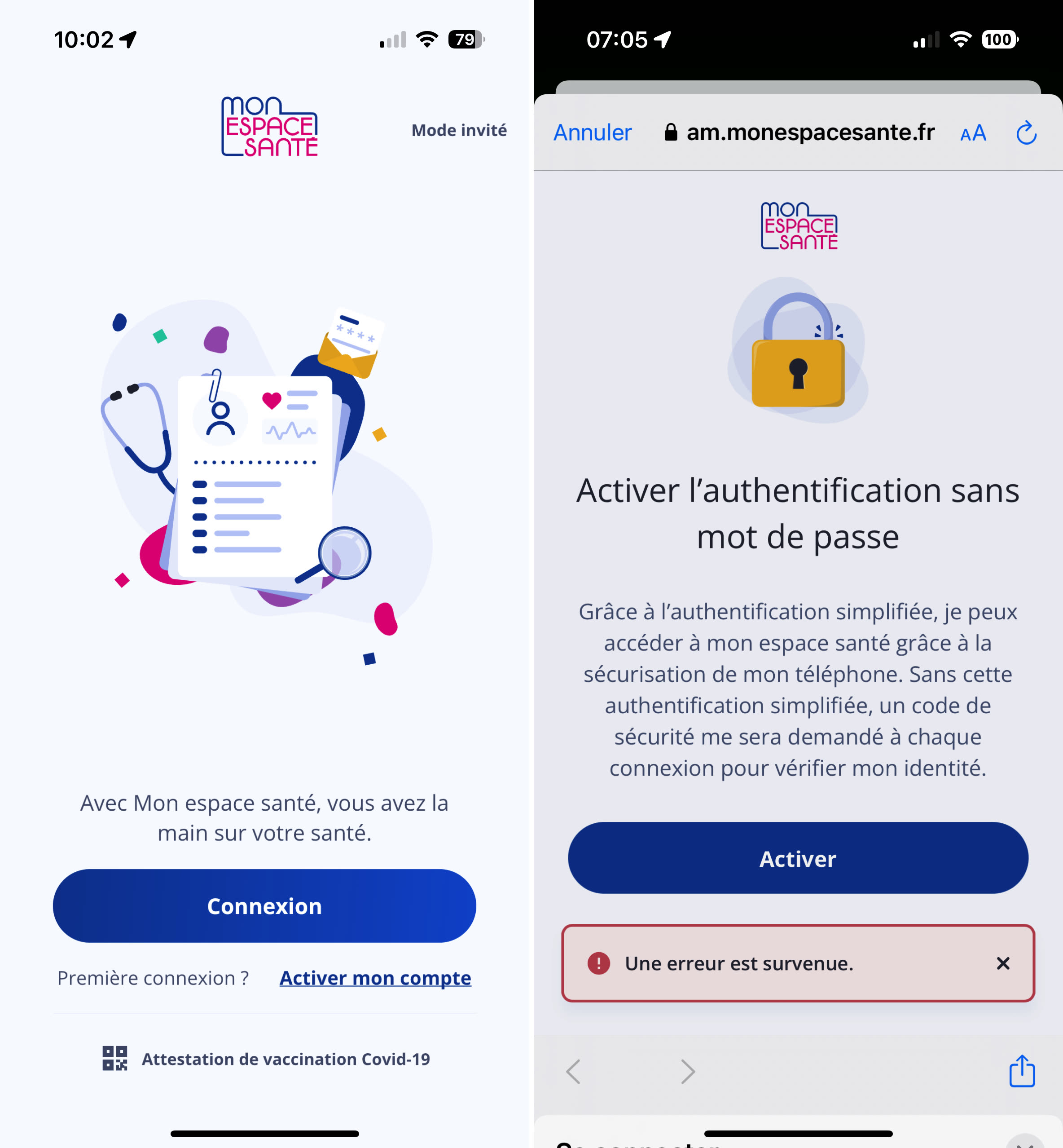 L'app Mon espace santé adopte l'identification sans mot de passe - iGeneration
