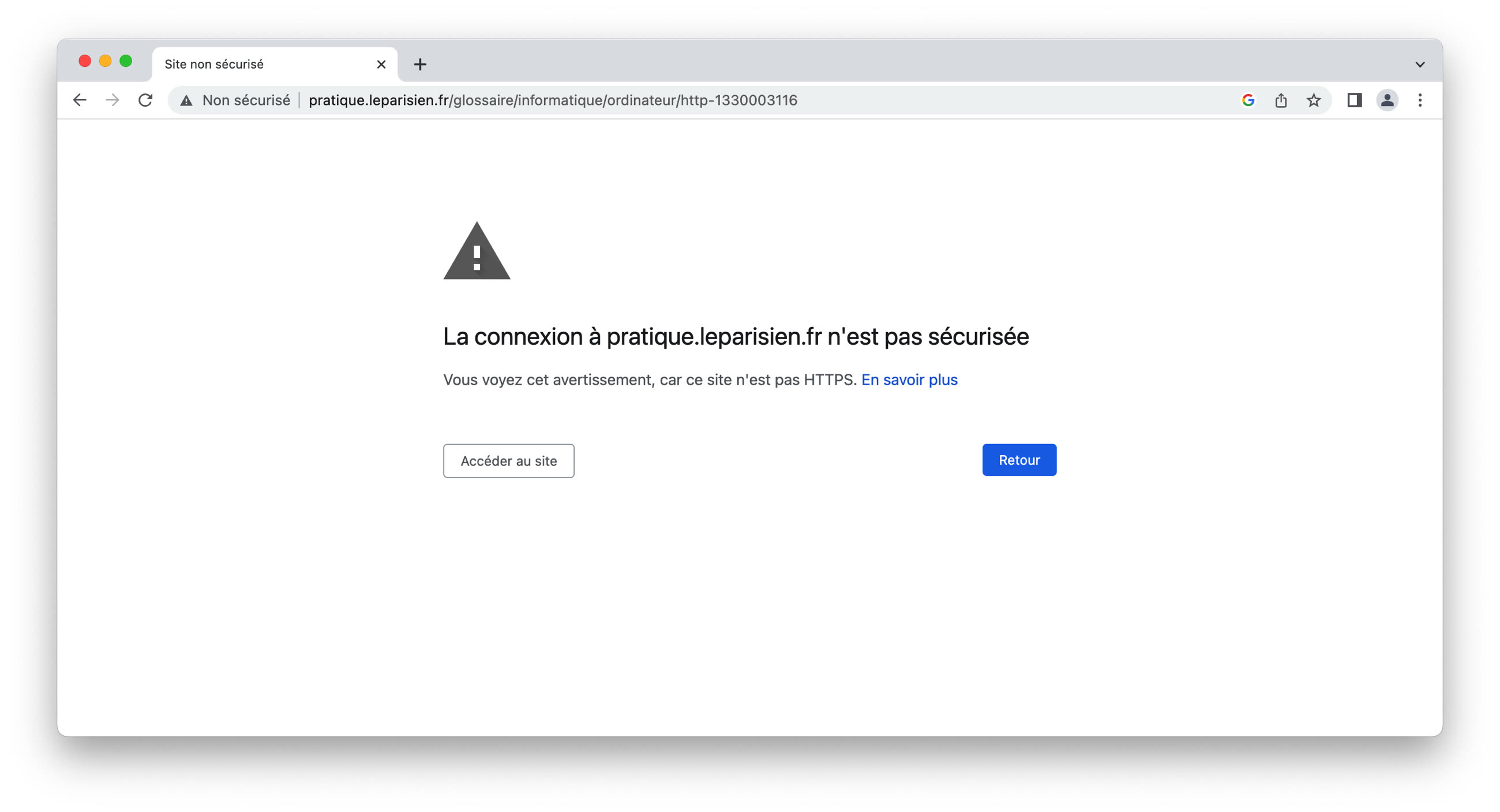 Chrome va bientôt pouvoir automatiquement bloquer les téléchargements HTTP - MacGeneration
