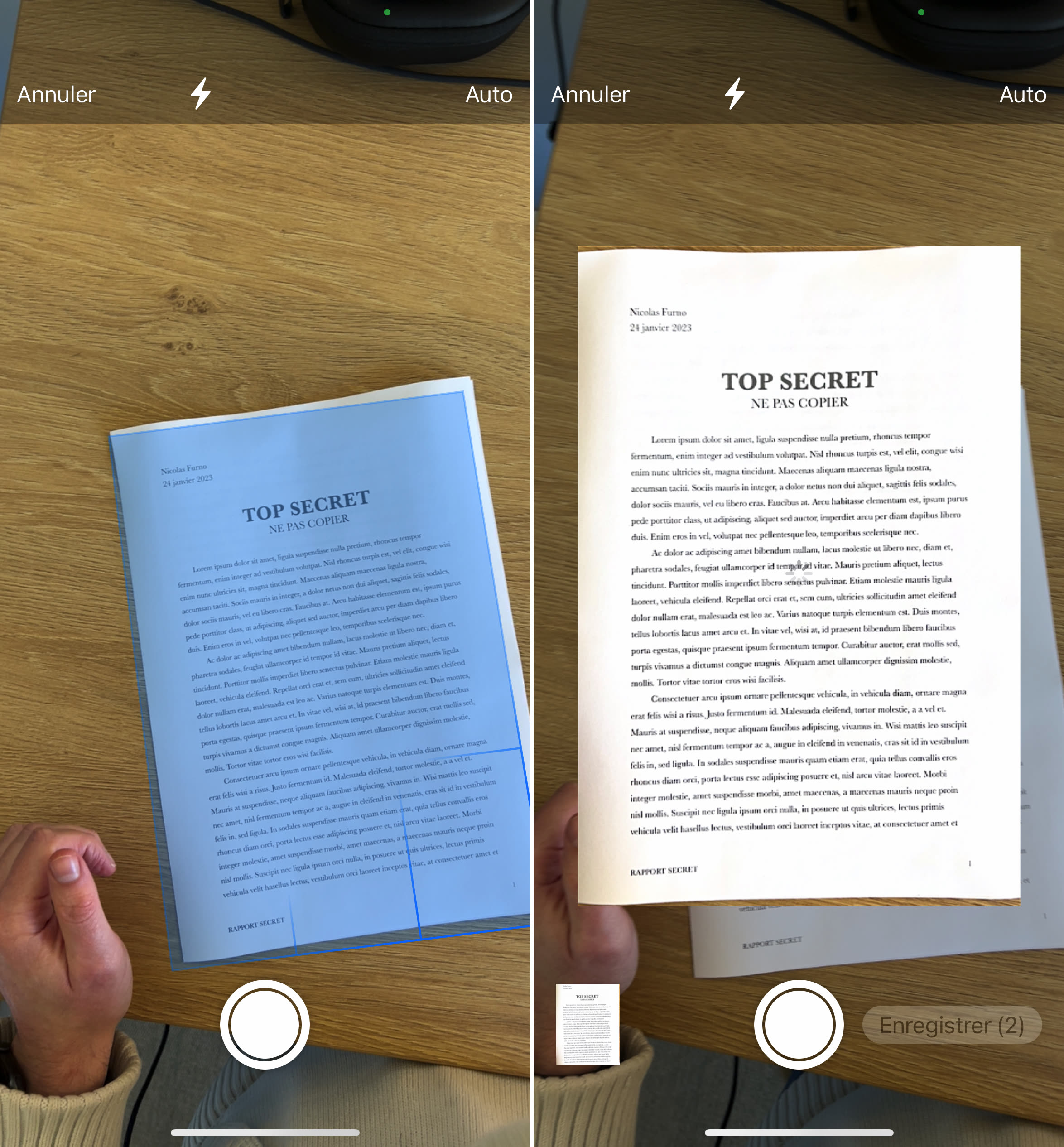 QuickScan, une app gratuite qui numérise les documents avec un iPhone ...