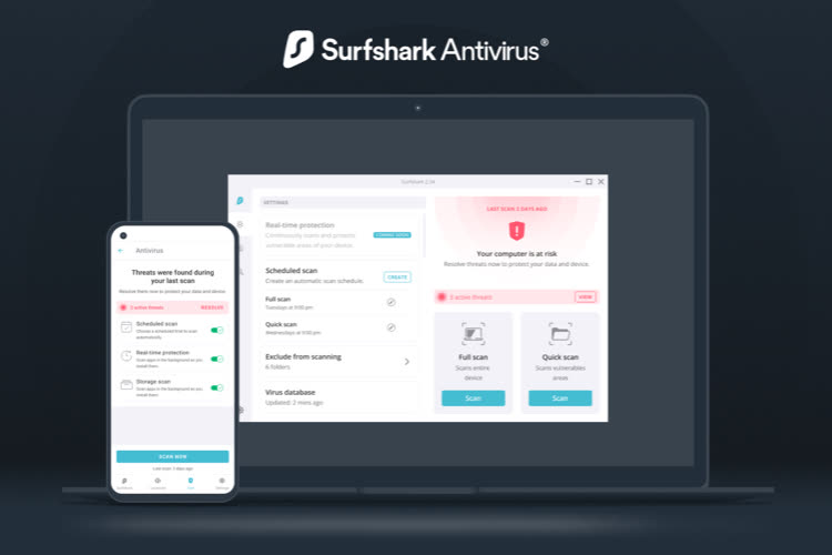 Surfshark Antivirus : bien plus qu'un simple antivirus 📍 - MacGeneration