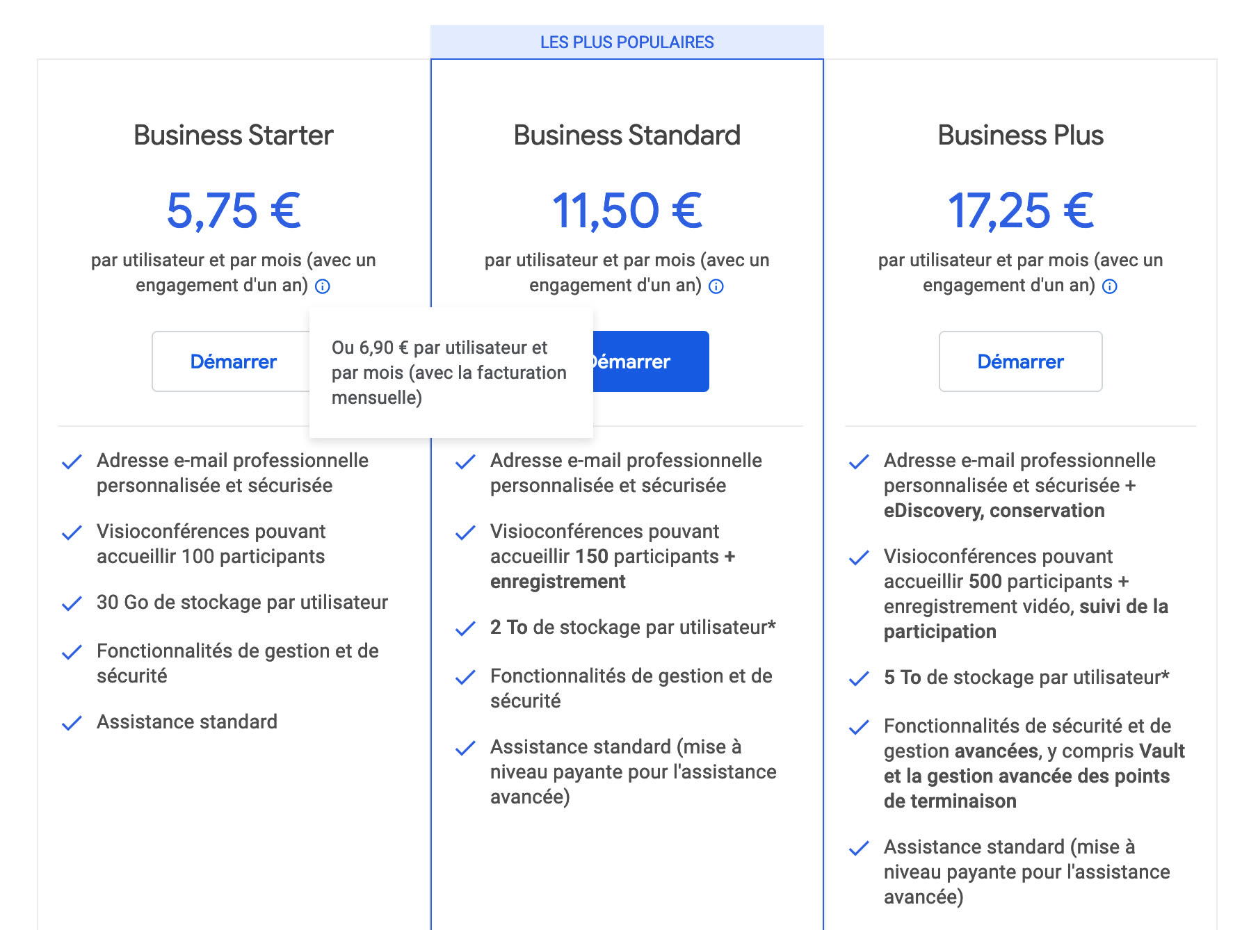Google augmente de 30 % le prix des offres Workspace - MacGeneration