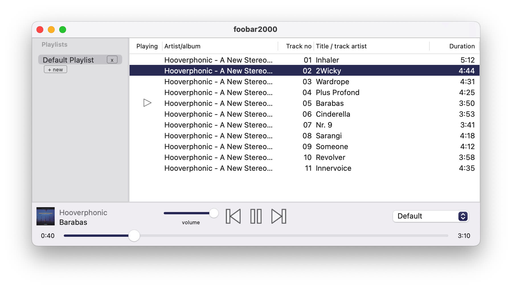 foobar2000 passe en version 2.5 sur Mac - MacGeneration
