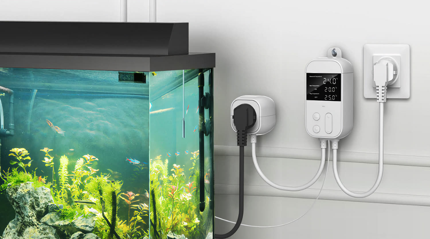 Meross imagine une prise connectée associée à un thermostat - iGeneration