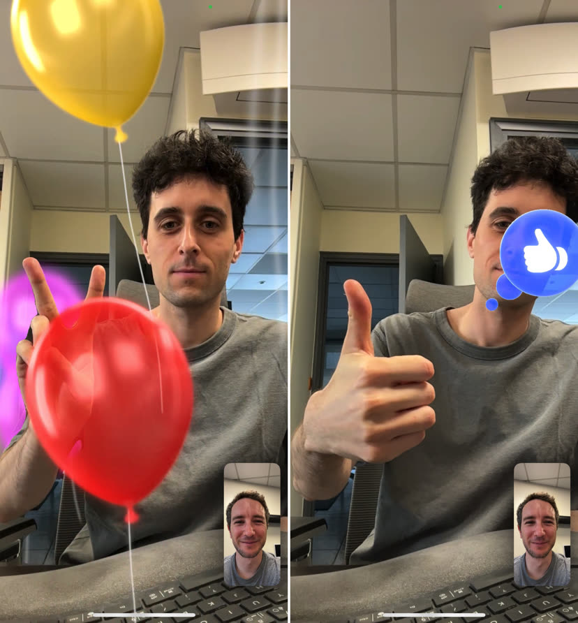 FaceTime : voici comment activer les effets 3D d'iOS 17 et de macOS ...