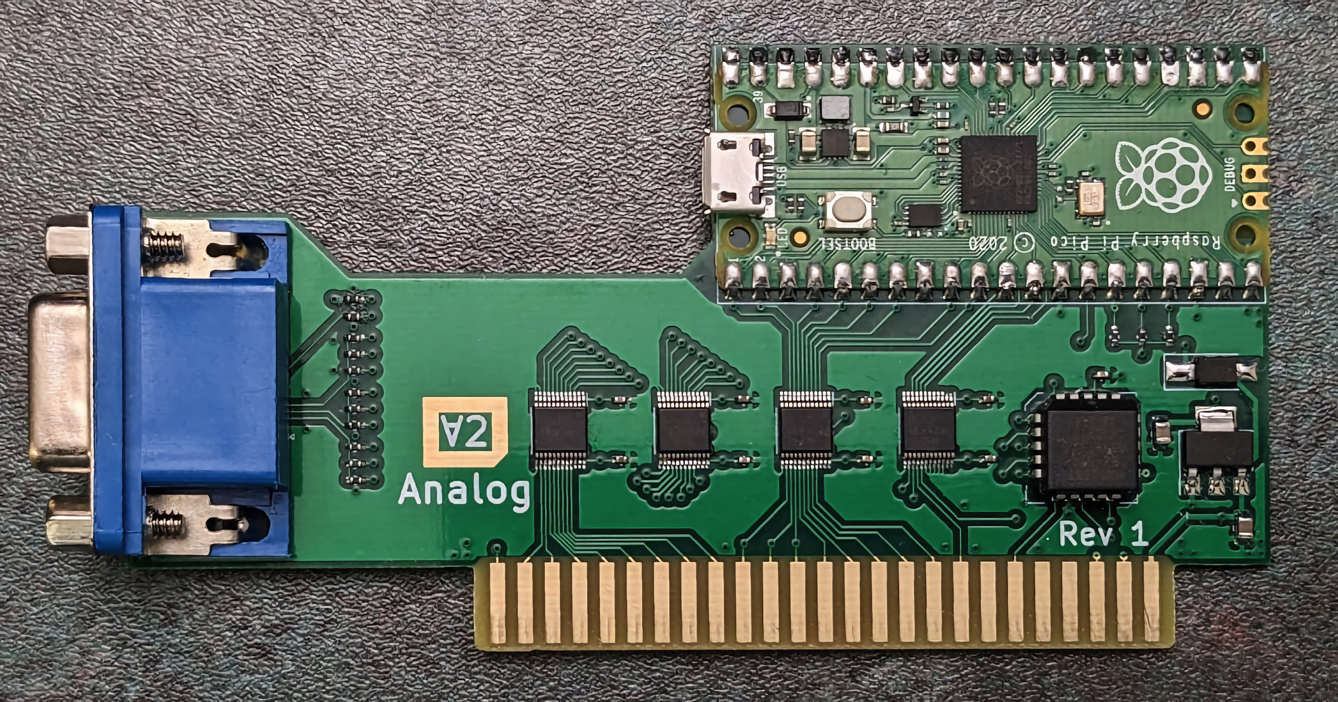 Une carte VGA pour Apple II, à base de Raspbery Pi Pico - MacGeneration