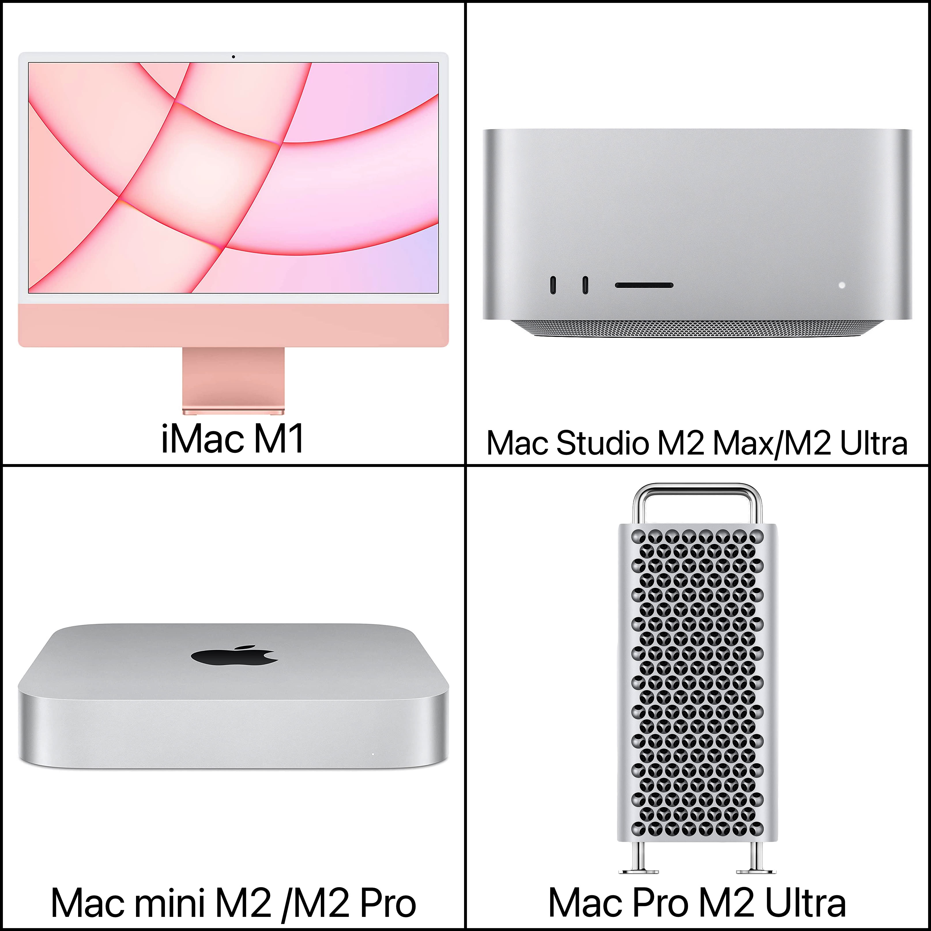 Guide d’achat Mac de bureau : iMac M1, Mac mini M2, Mac Studio ou Mac ...