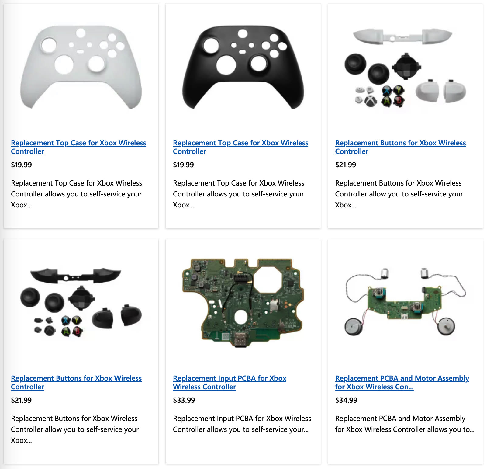 Microsoft vend des pièces de rechange pour ses manettes Xbox - iGeneration