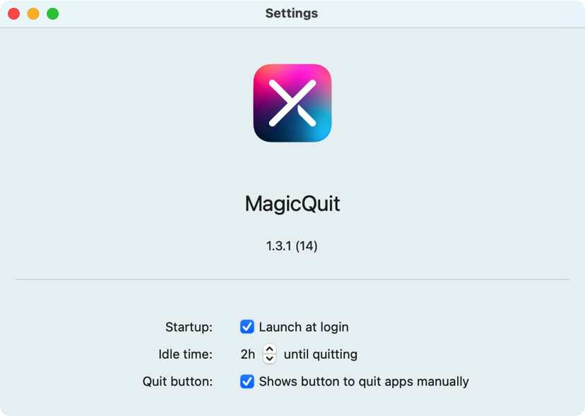 MagicQuit ferme les apps qui ne vous servent plus - MacGeneration