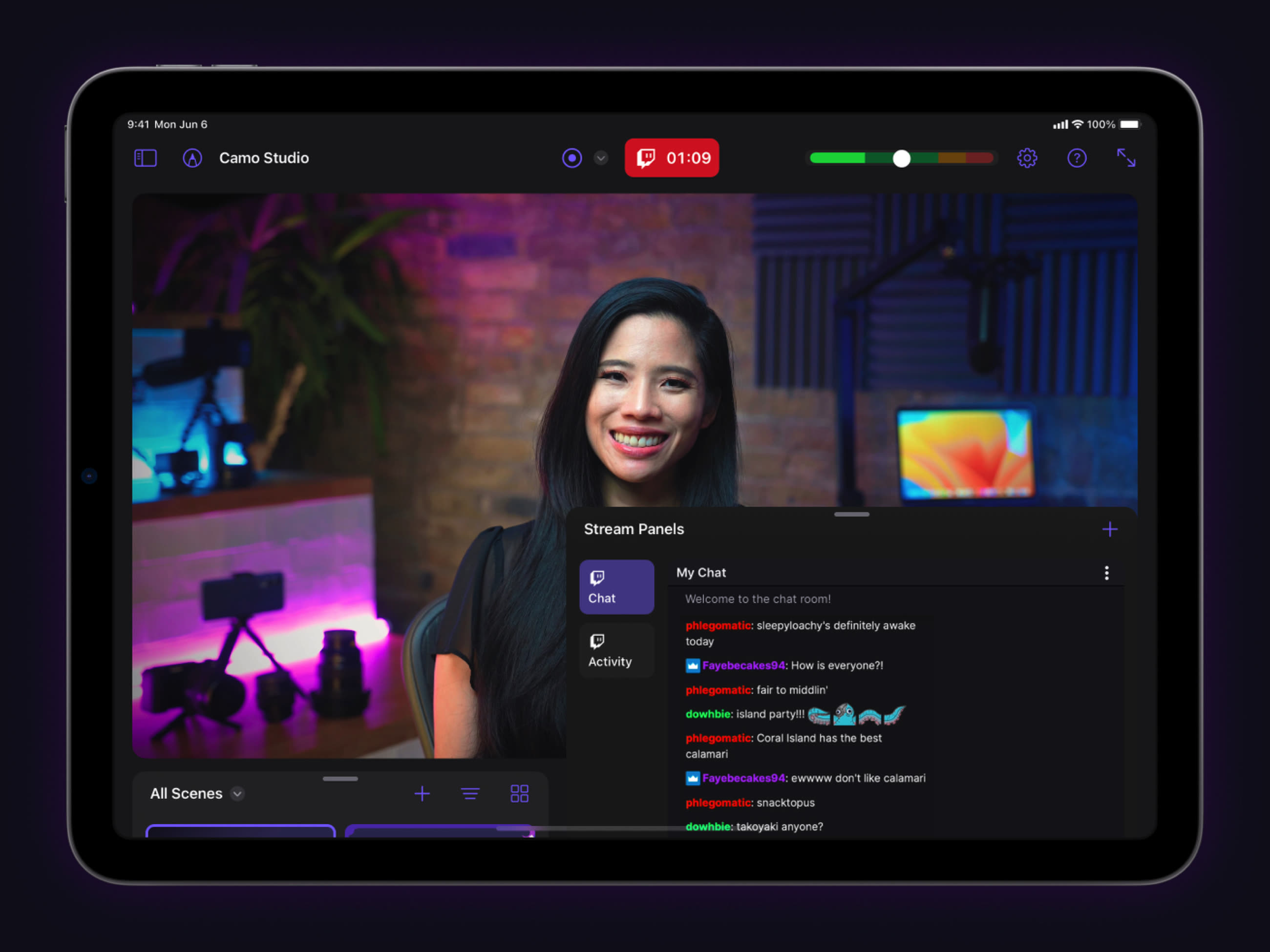 Camo Studio : une app de streaming vidéo pour iPad qui veut être une ...