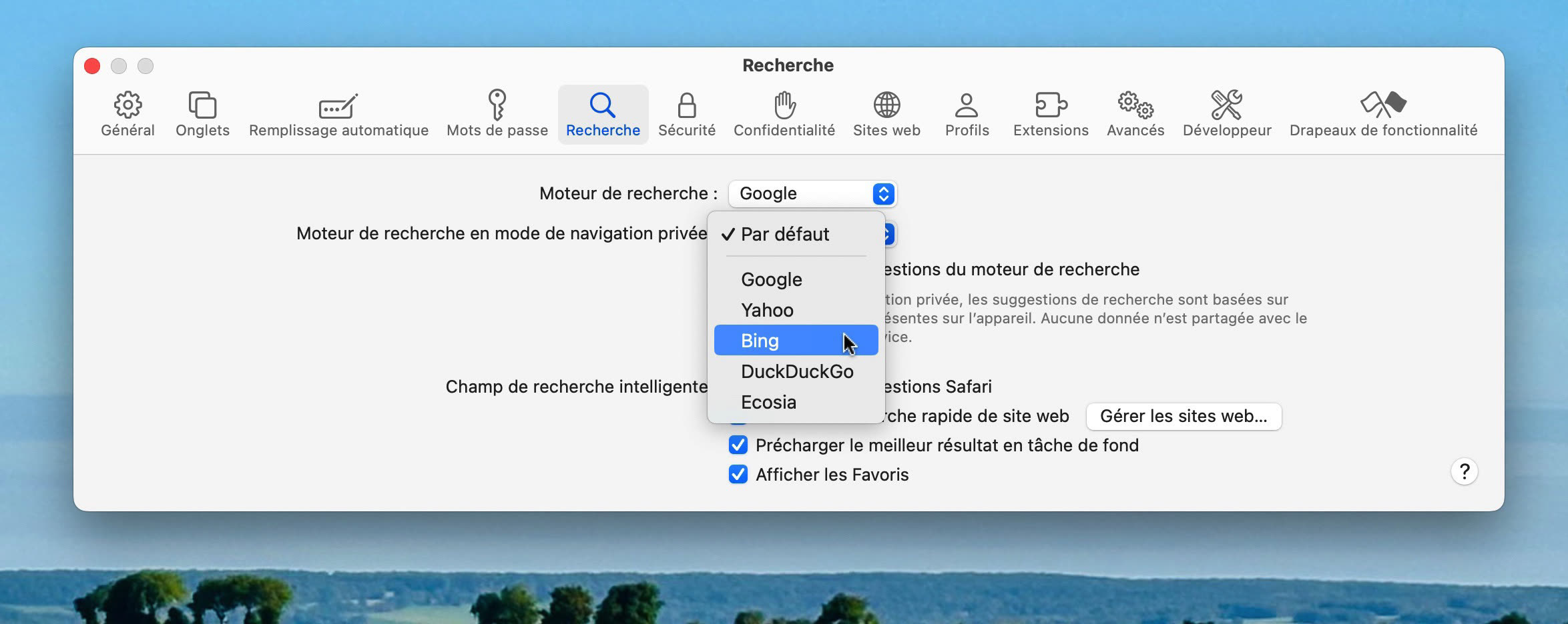 Safari : la navigation privée a son propre moteur de recherche ...