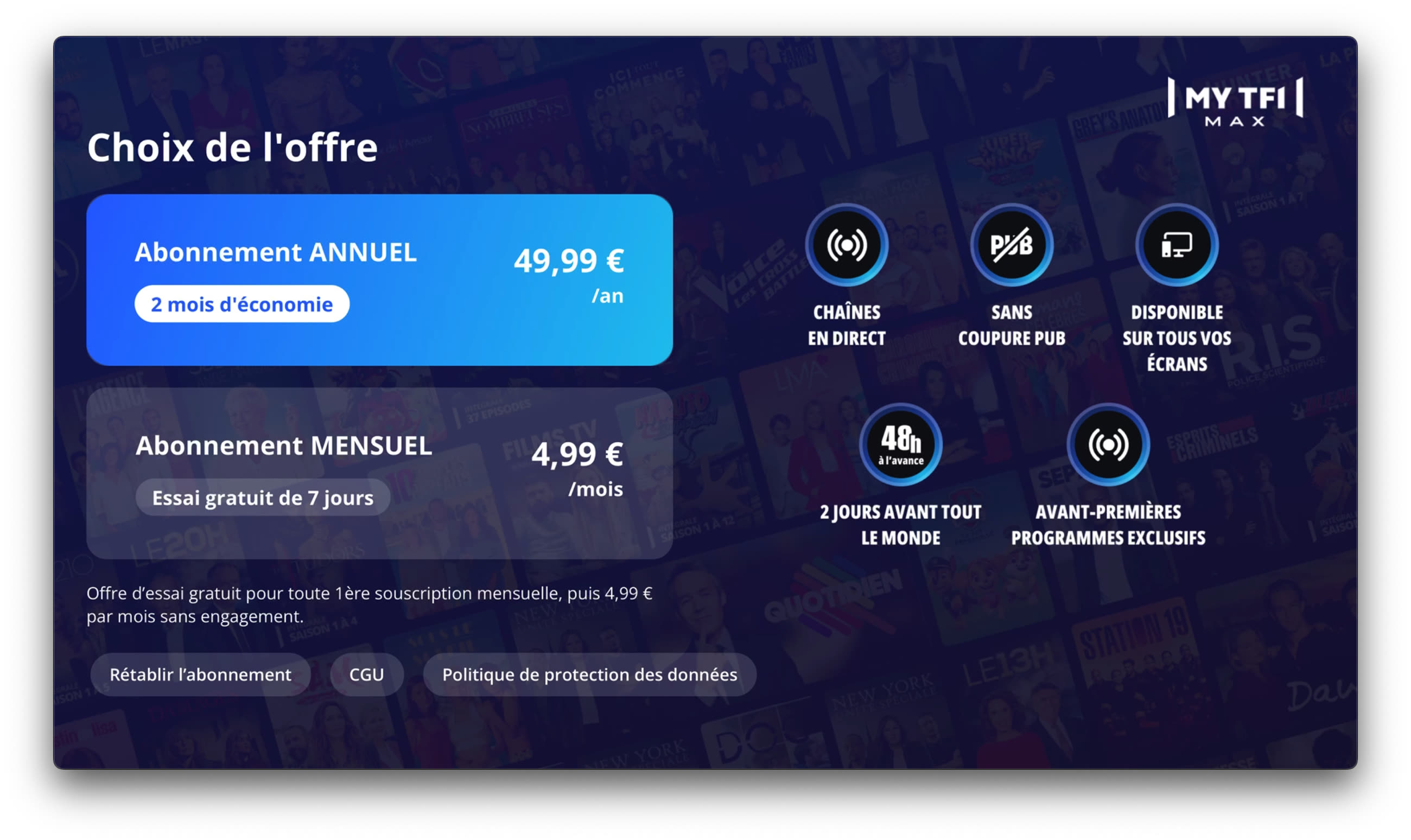 TF1 distribue son application MYTF1 sur Apple TV et fait payer ses ...