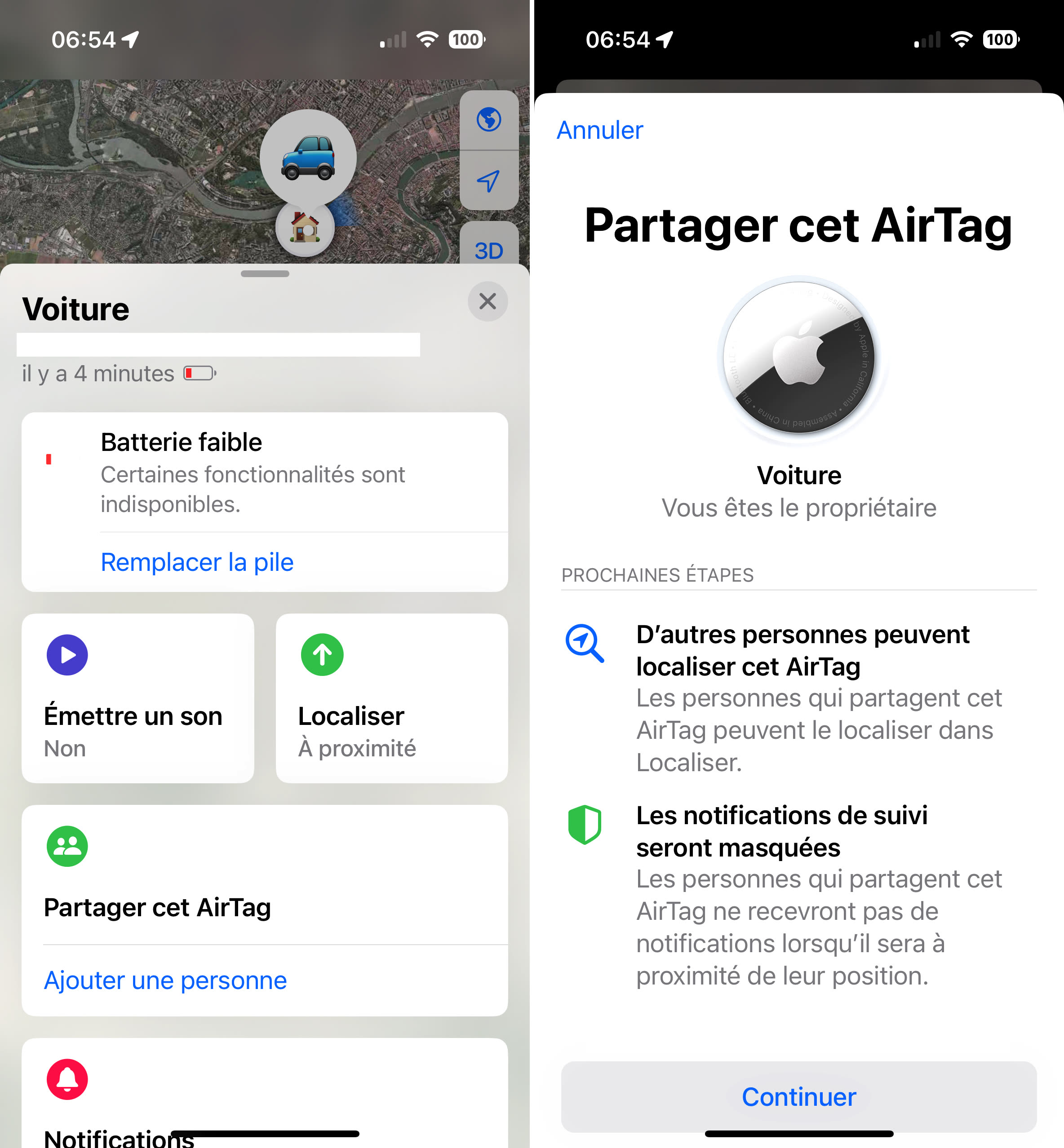 iOS 17 : comment partager un AirTag entre plusieurs personnes - iGeneration