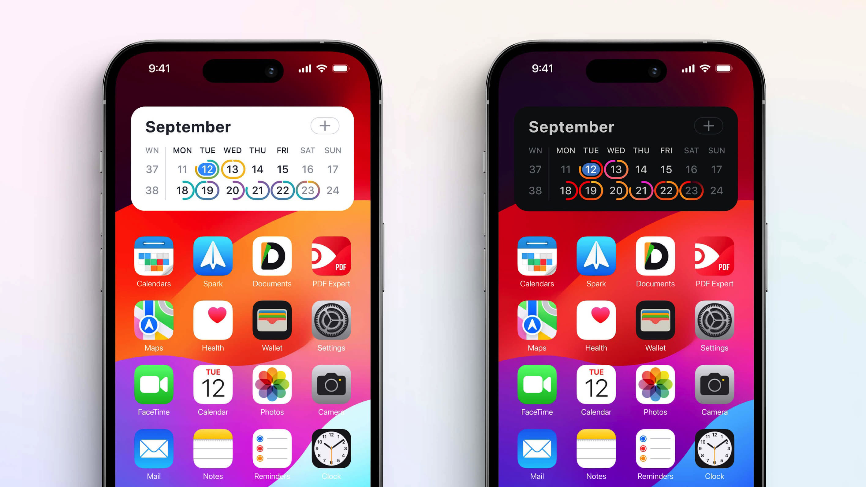 iOS 17 : Spark, Calendars, PDF Expert… font le plein de widgets plus ...